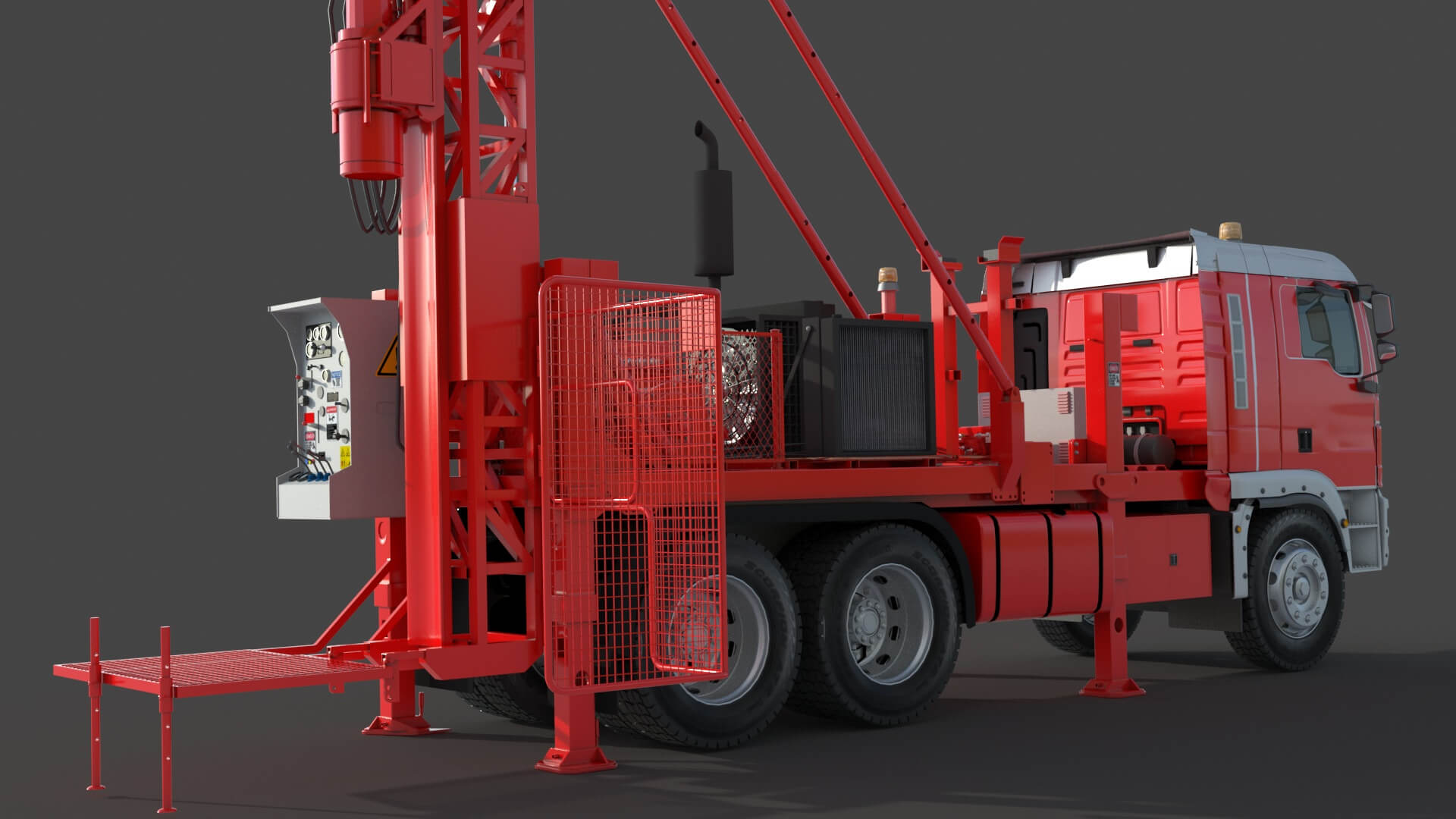 Man Sandvik Drill 2017 - 3D Model by ferhatkose19