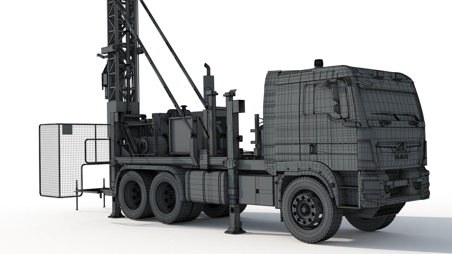 Man Sandvik Drill 2017 - 3D Model by ferhatkose19