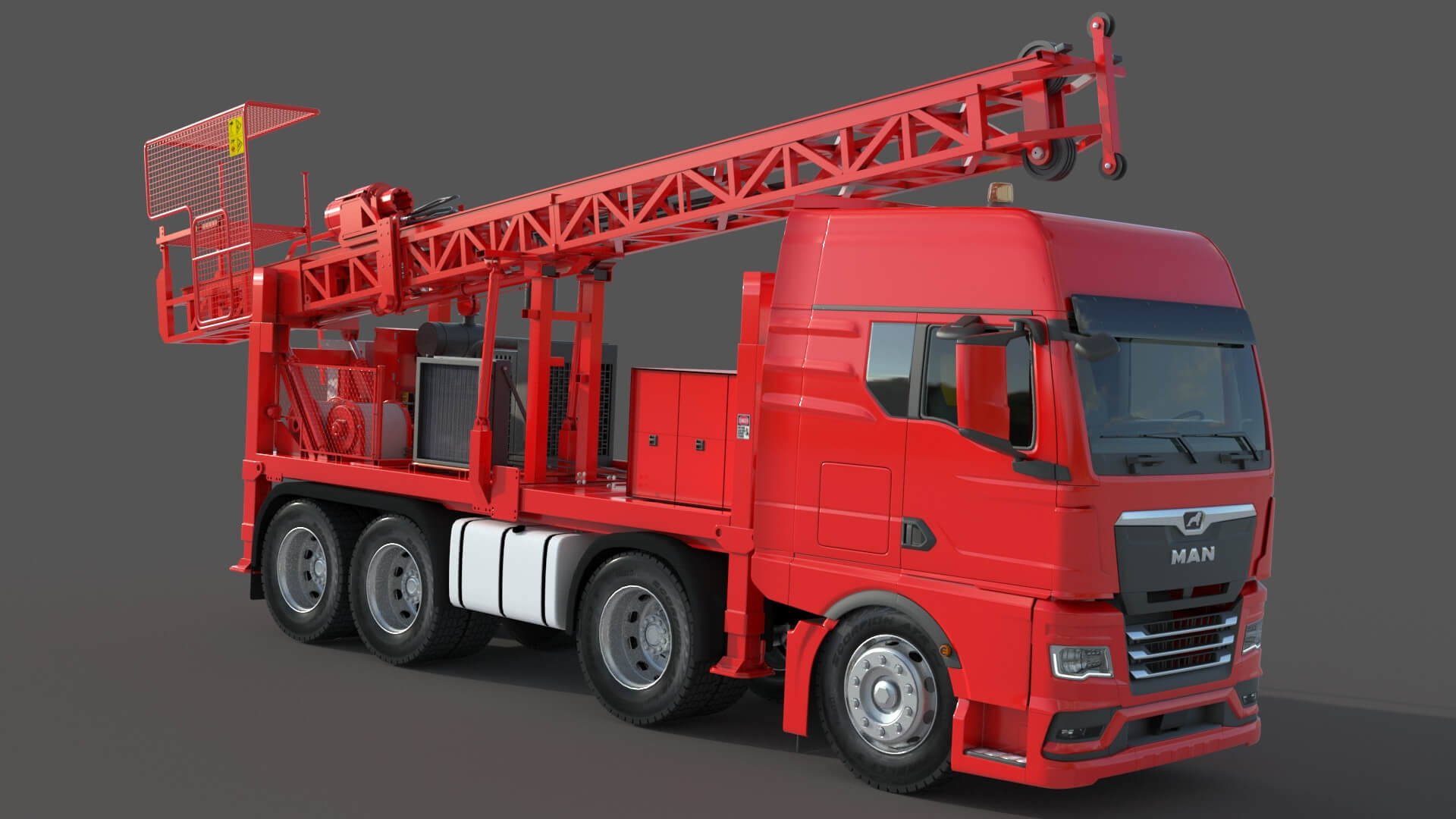 Man Sandvik Drill - 3D Model by ferhatkose19