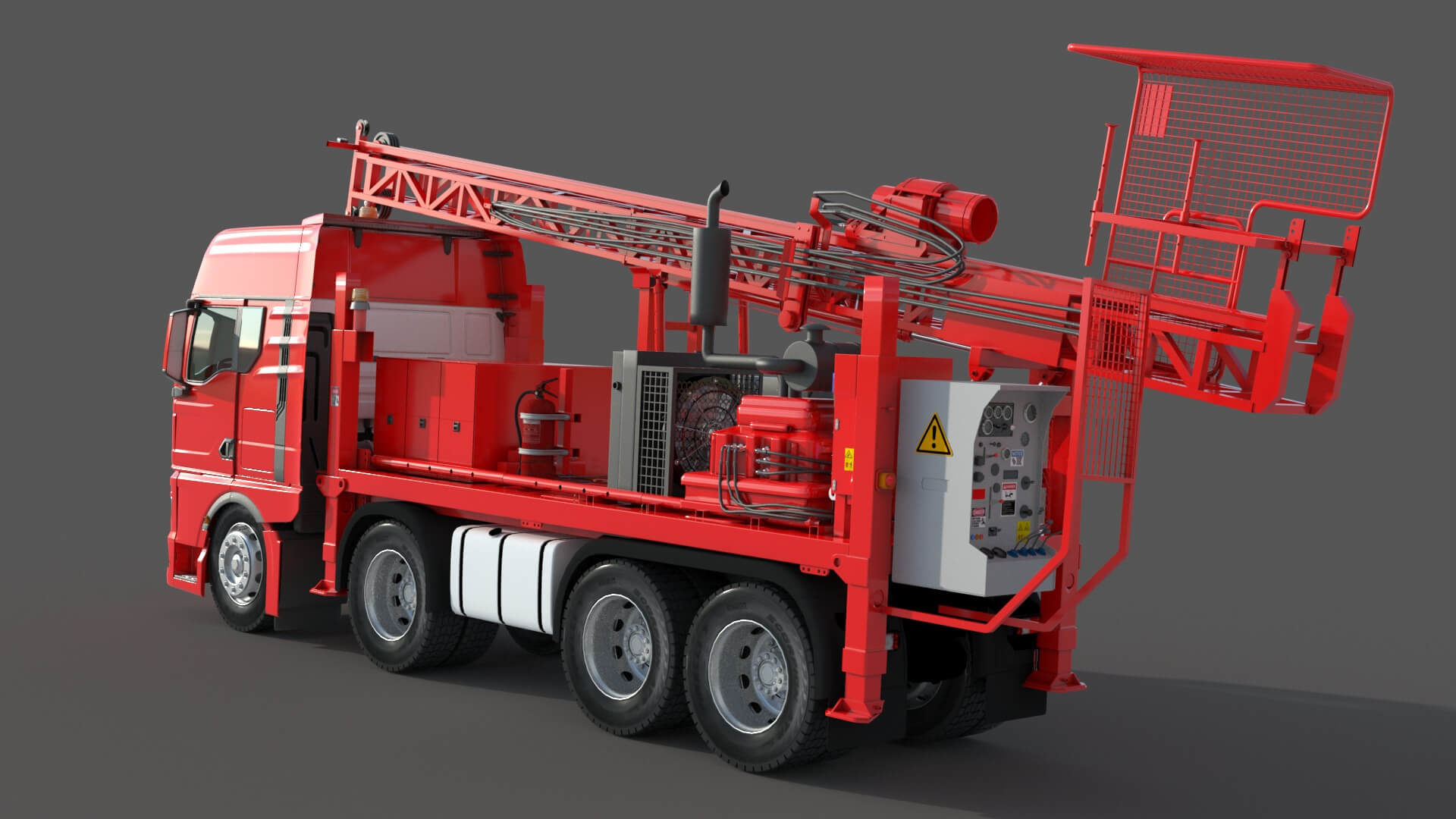 Man Sandvik Drill - 3D Model by ferhatkose19