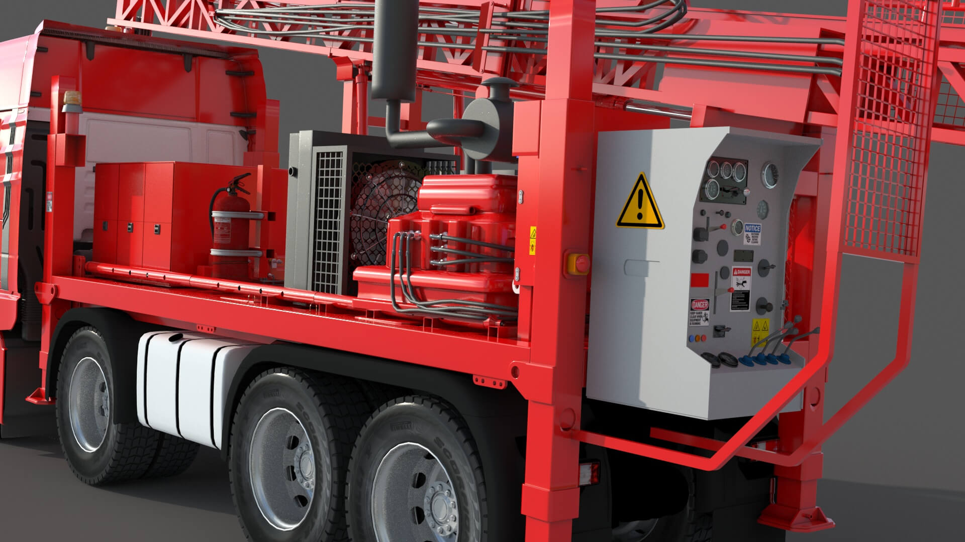 Man Sandvik Drill - 3D Model by ferhatkose19