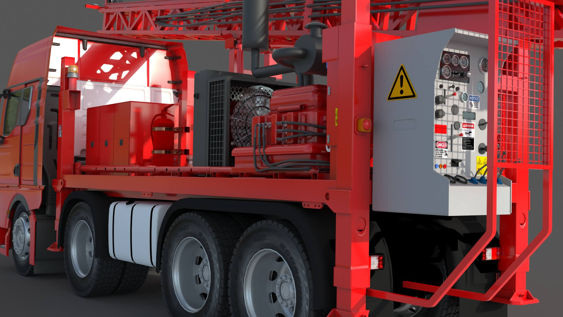 Man Sandvik Drill - 3D Model by ferhatkose19