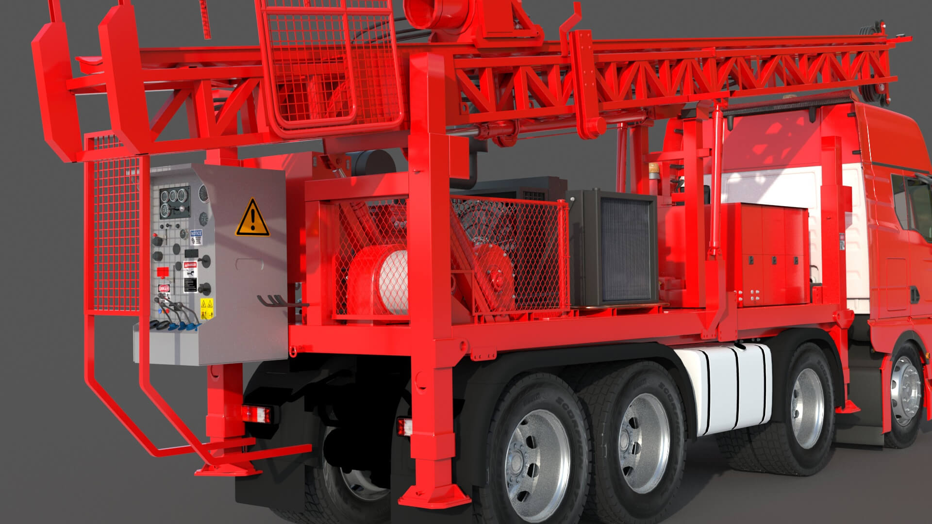 Man Sandvik Drill - 3D Model by ferhatkose19