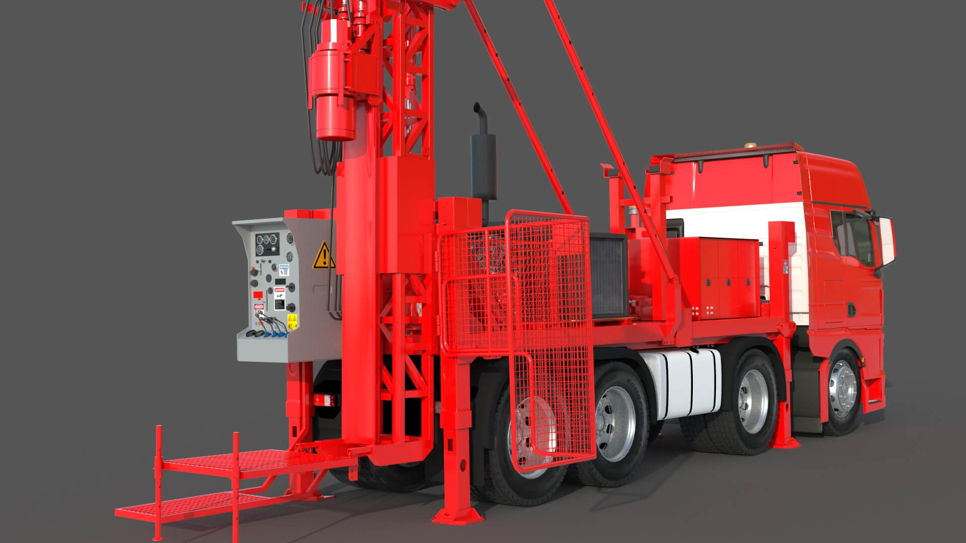 Man Sandvik Drill - 3D Model by ferhatkose19