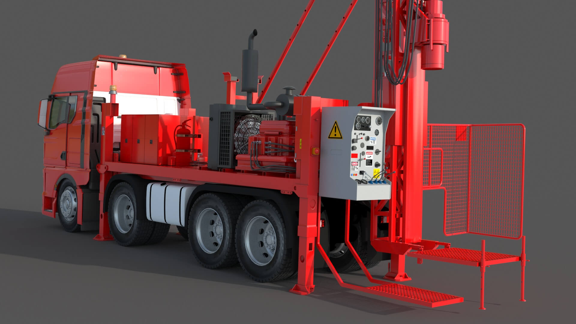 Man Sandvik Drill - 3D Model by ferhatkose19