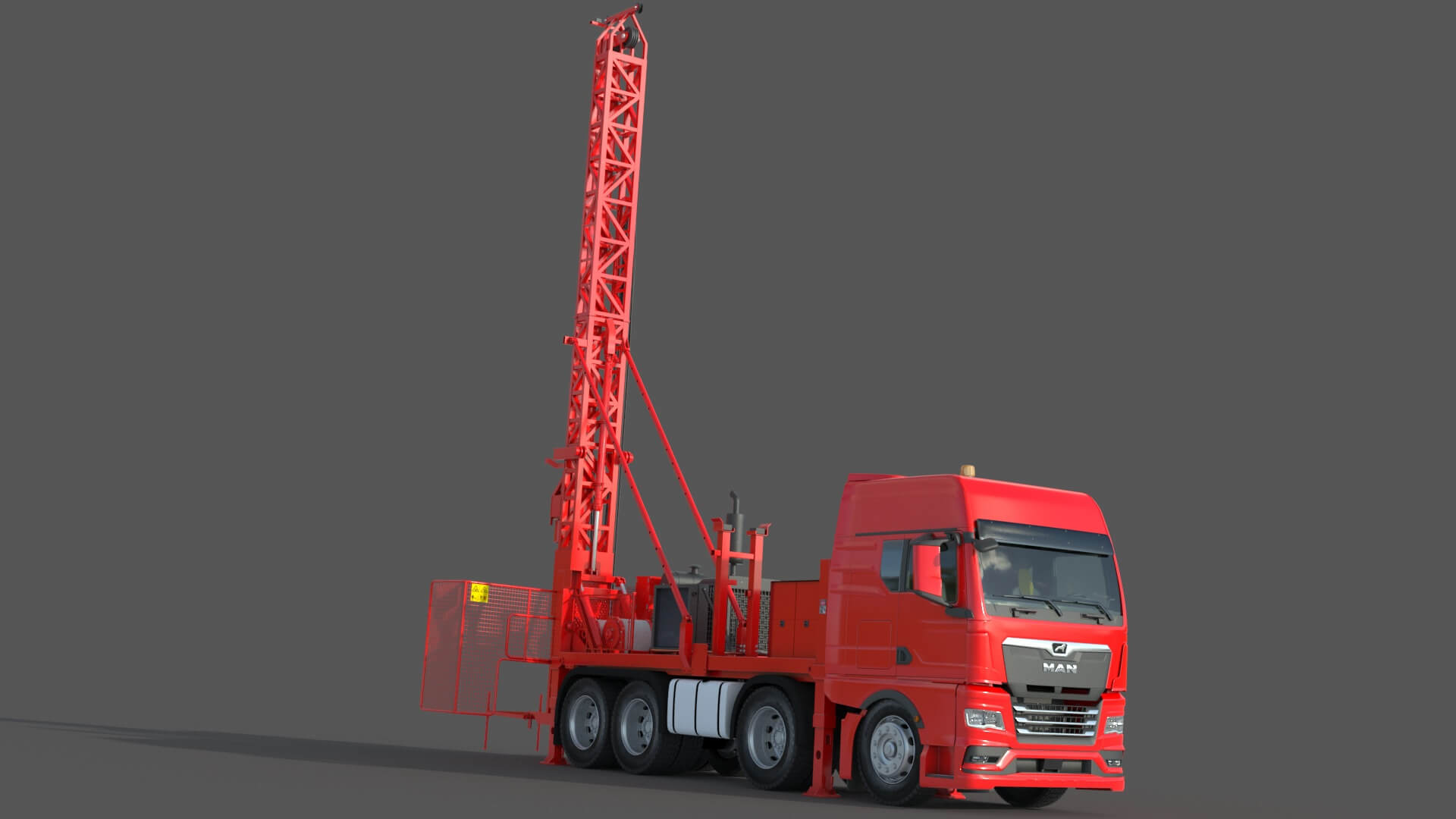 Man Sandvik Drill - 3D Model by ferhatkose19