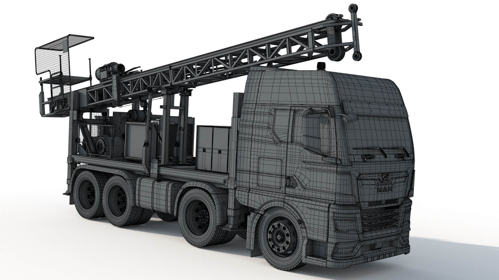 Man Sandvik Drill - 3D Model by ferhatkose19