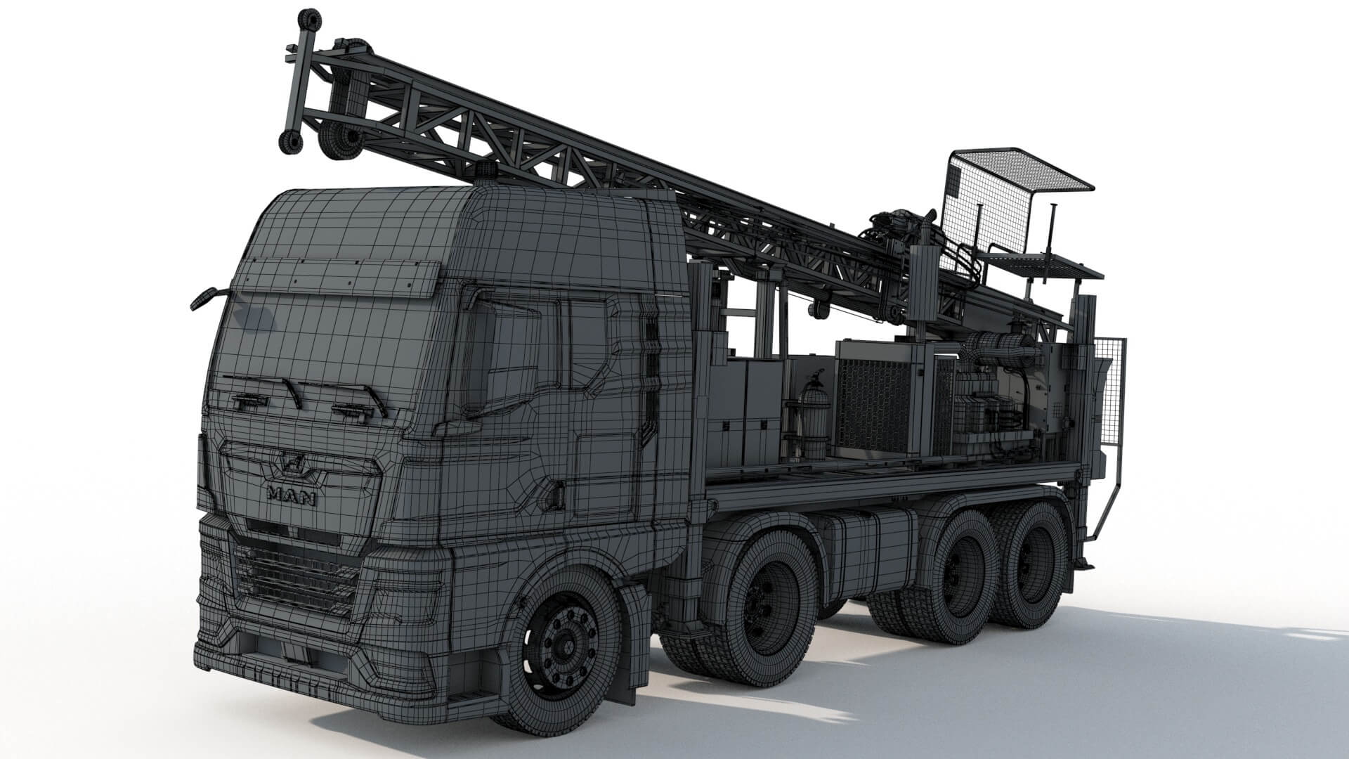 Man Sandvik Drill - 3D Model by ferhatkose19