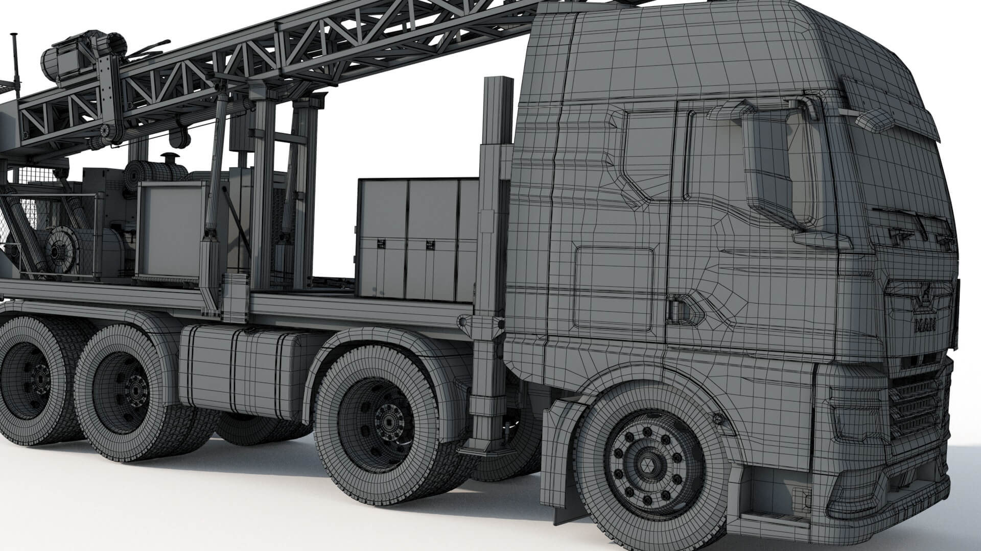 Man Sandvik Drill - 3D Model by ferhatkose19