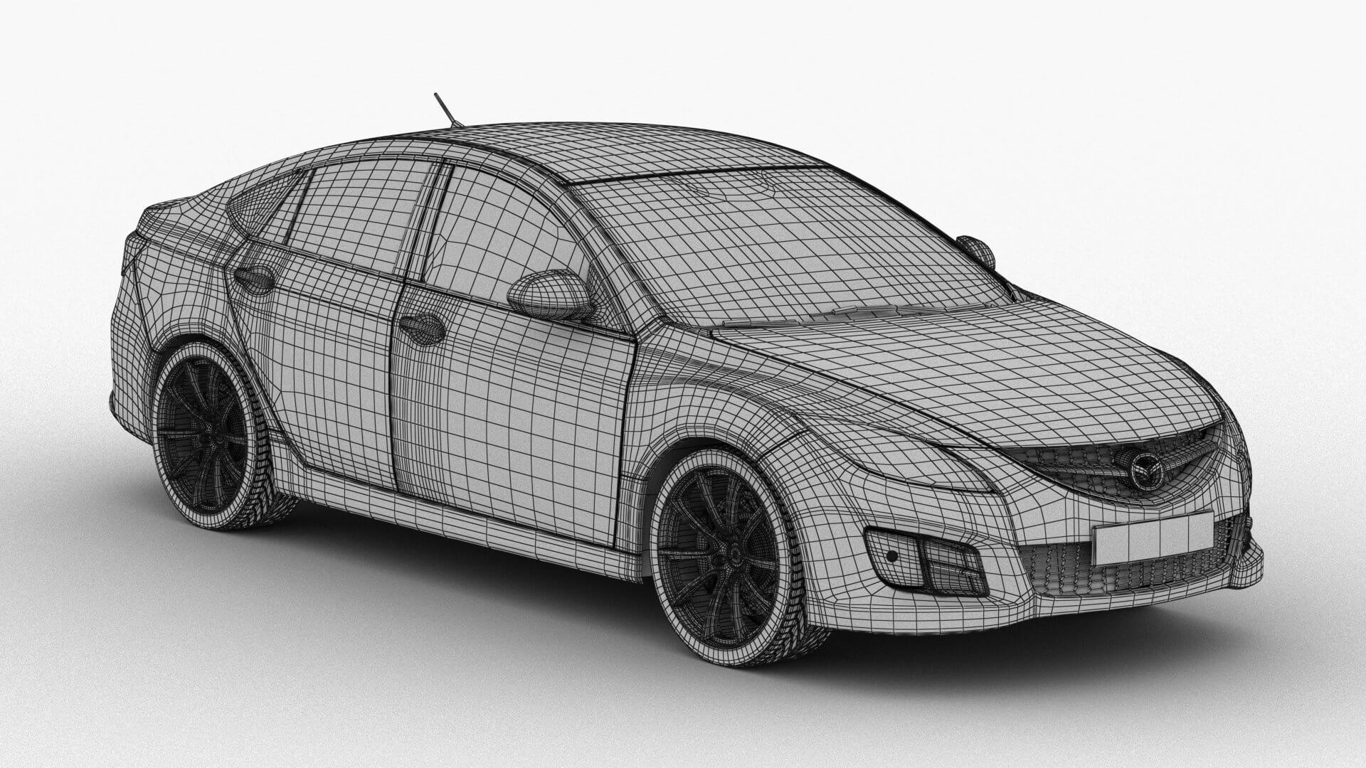 Mazda 6 - 3D Model by ferhatkose19