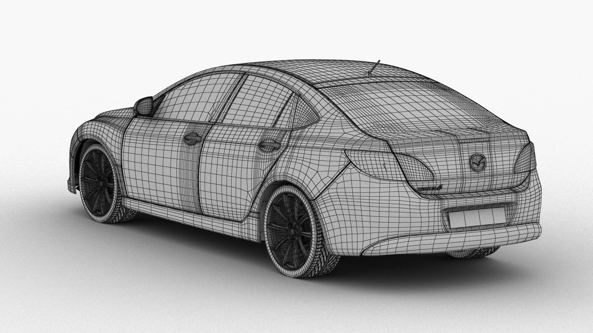 Mazda 6 - 3D Model by ferhatkose19