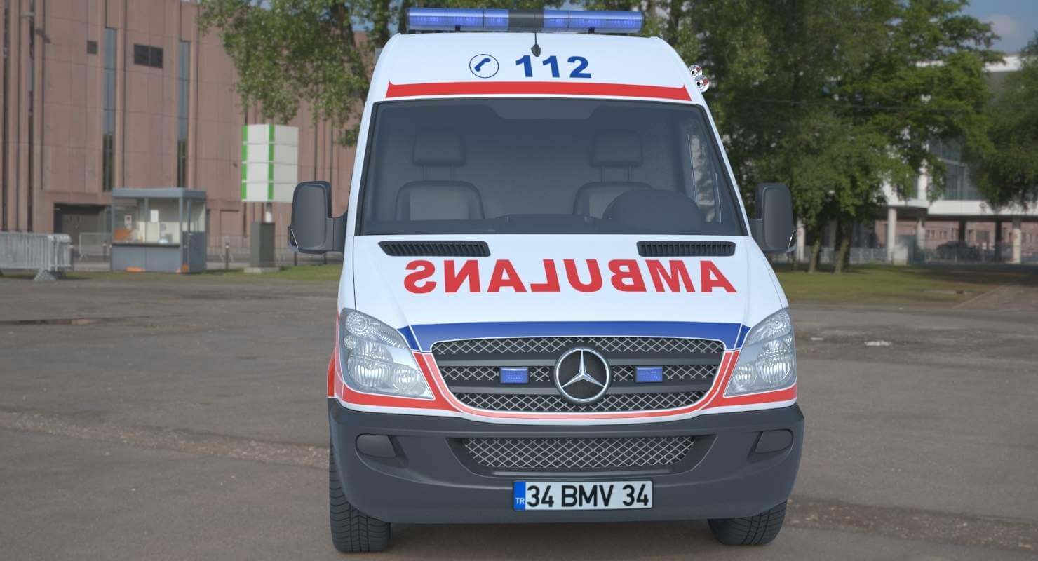 Mercedes Ambulance - 3D Model by ferhatkose19
