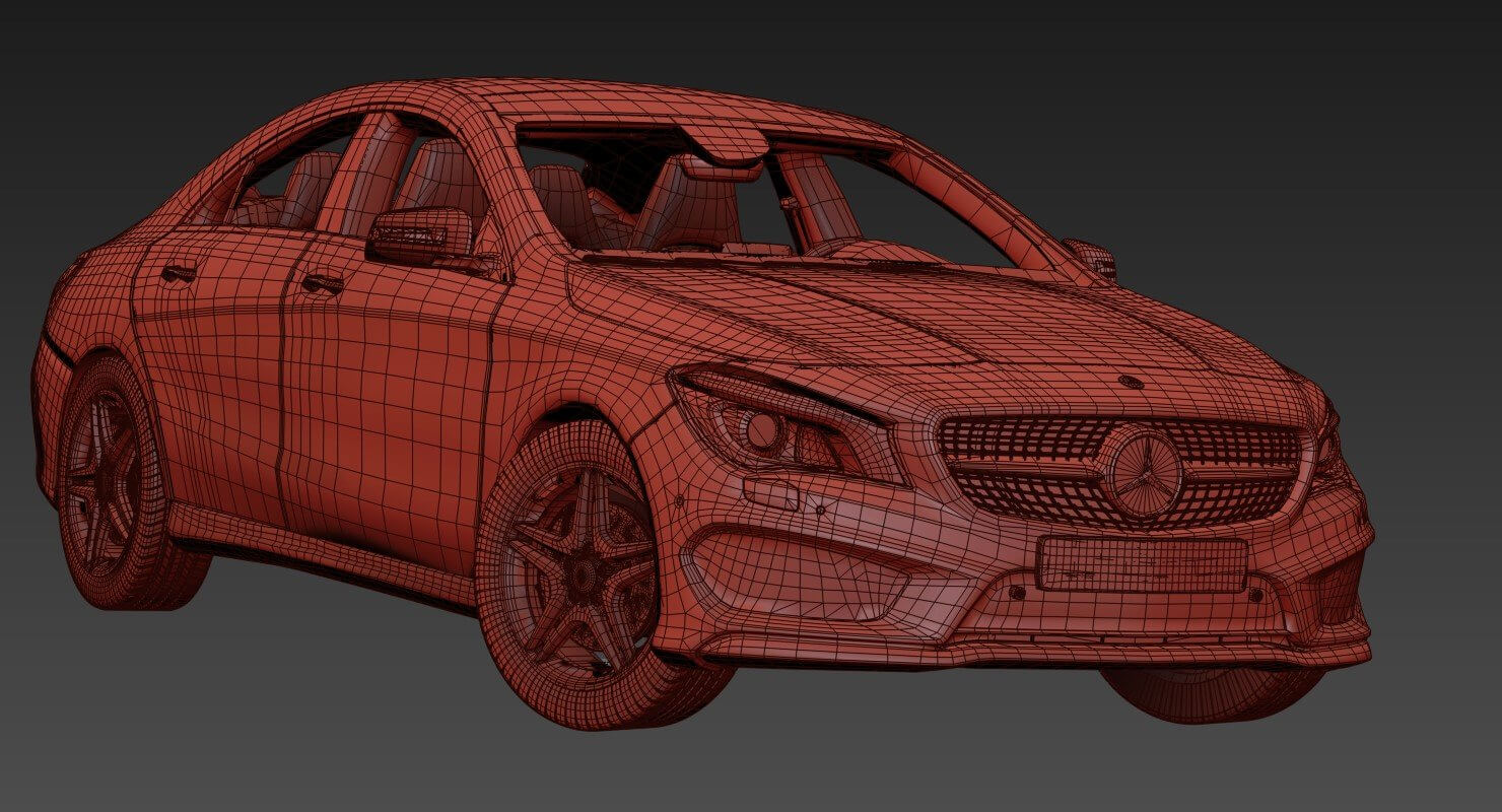 Mercedes Benz CLA 260 - 3D Model by ferhatkose19