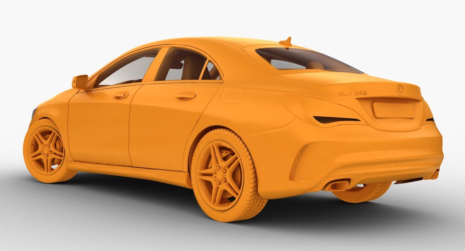 Mercedes Benz CLA 260 - 3D Model by ferhatkose19