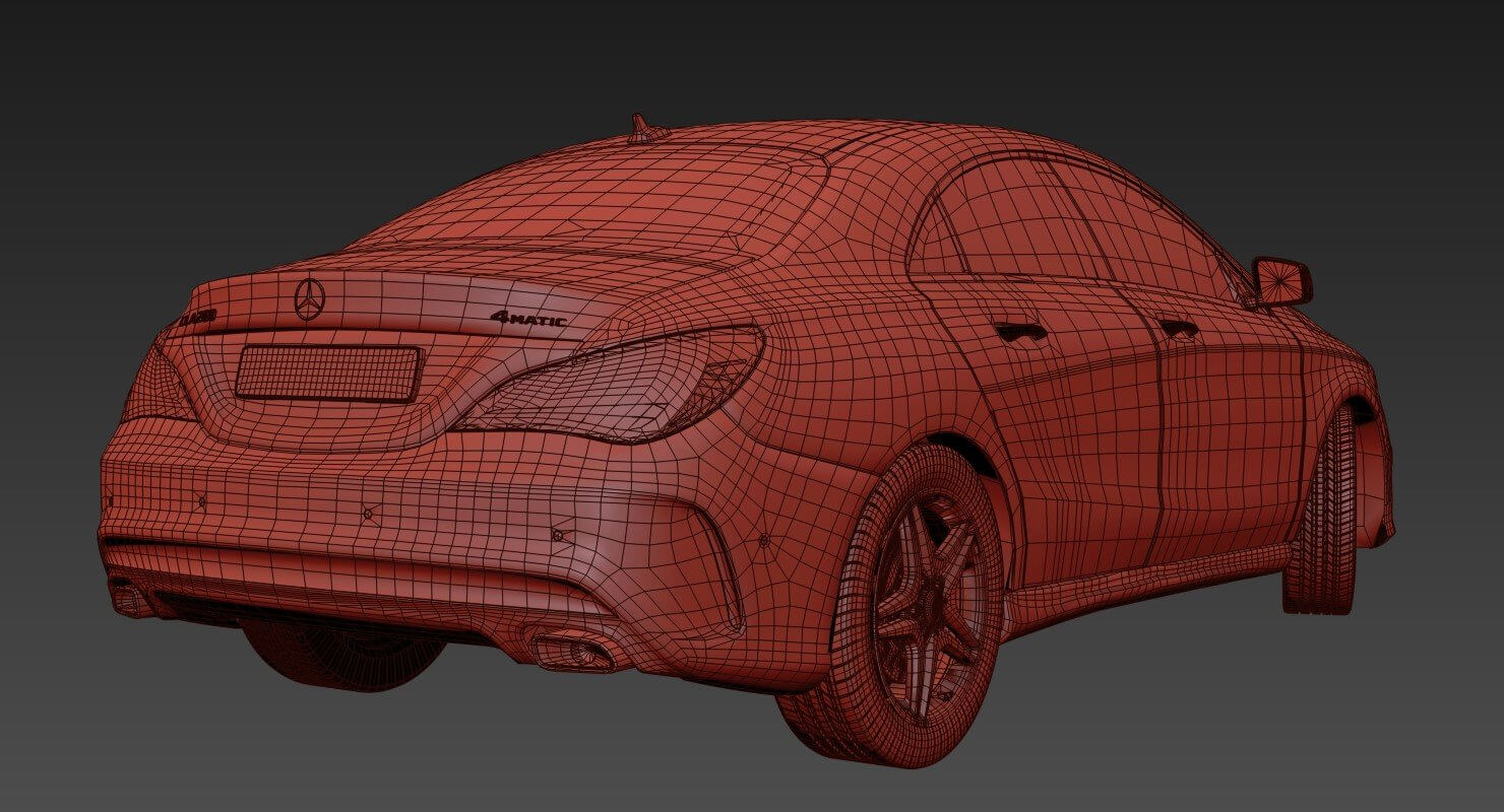 Mercedes Benz CLA 260 - 3D Model by ferhatkose19