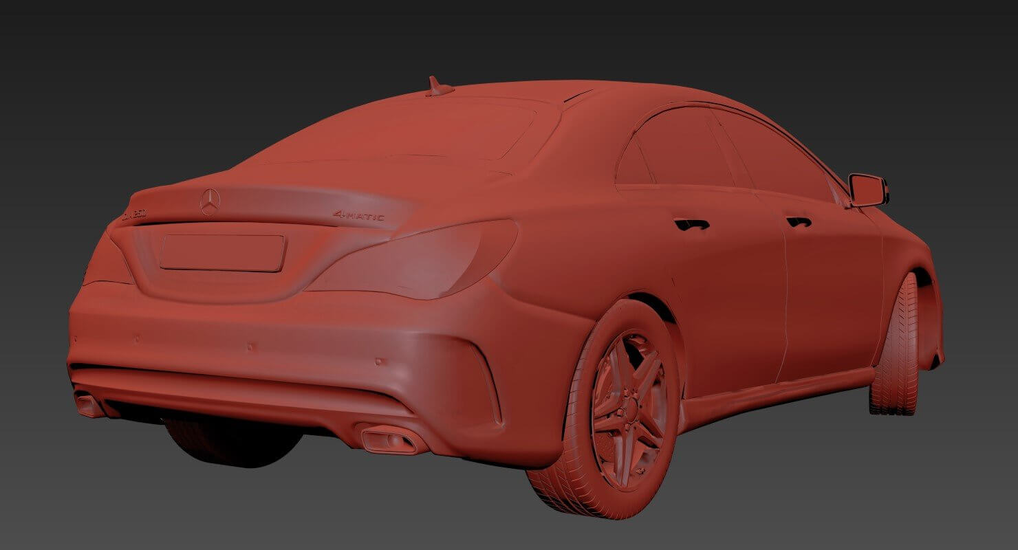 Mercedes Benz CLA 260 - 3D Model by ferhatkose19