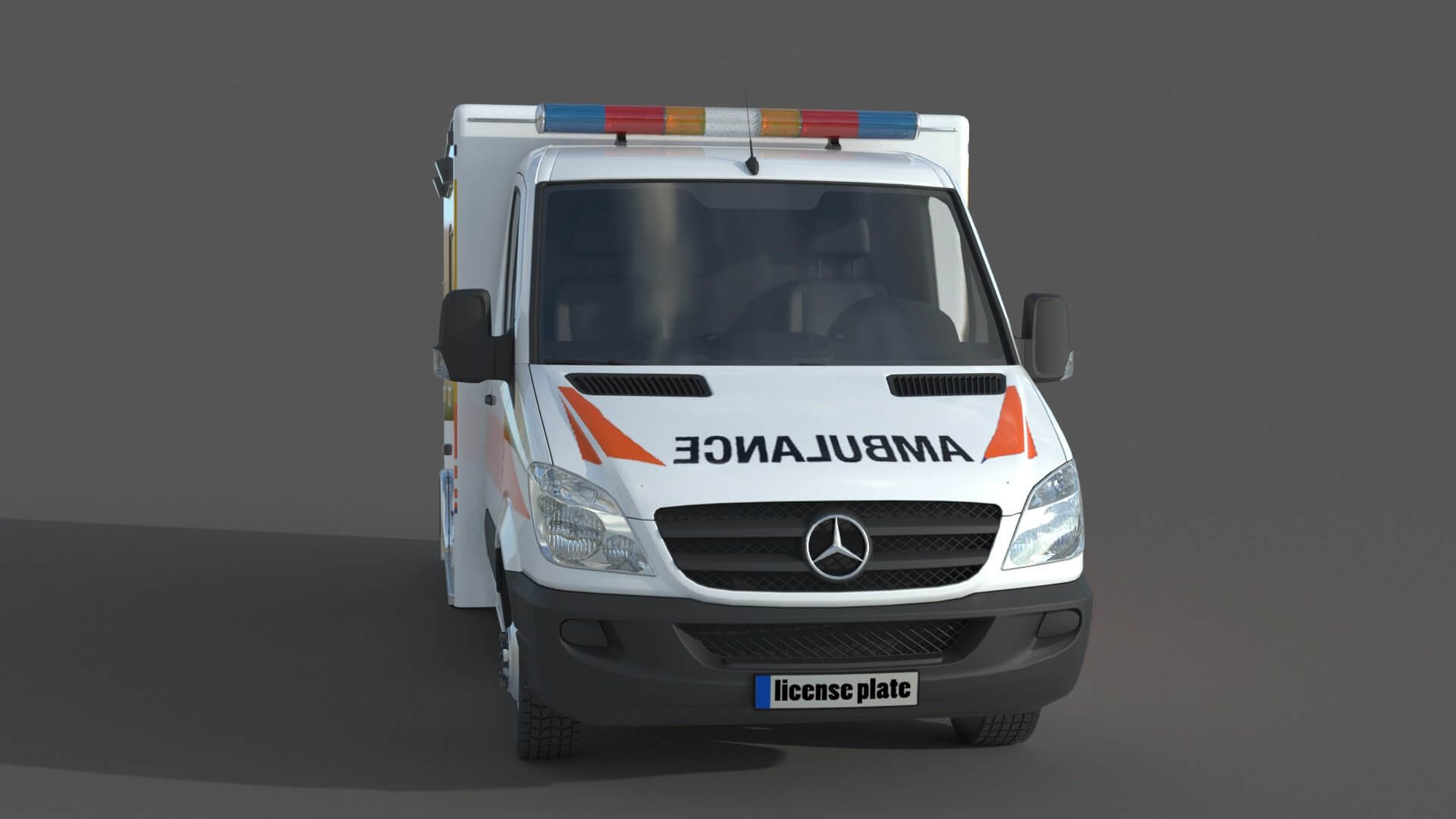 Mercedes Benz Sprinter 516 CDI GSF RTW Krankenwagen - 3D Model by ...