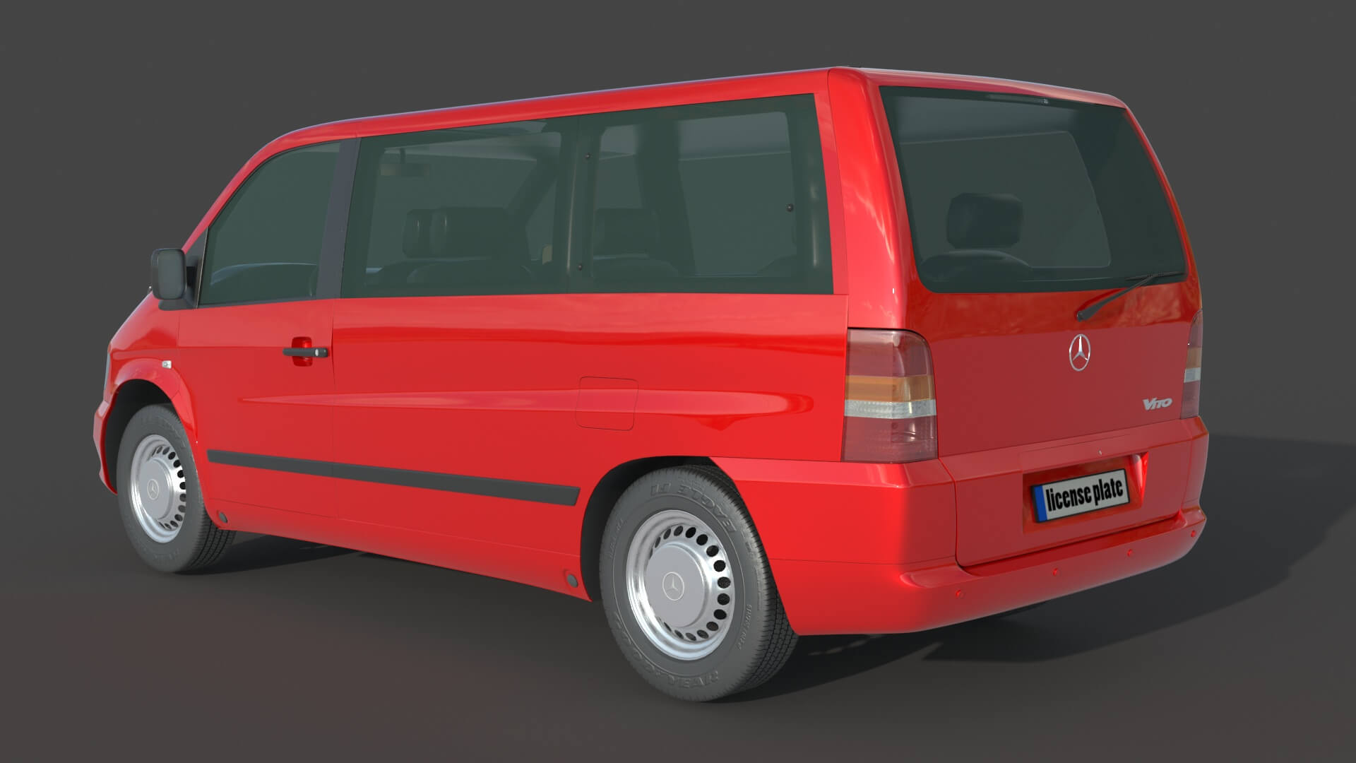 Mercedes Benz Vito - 3D Model by ferhatkose19