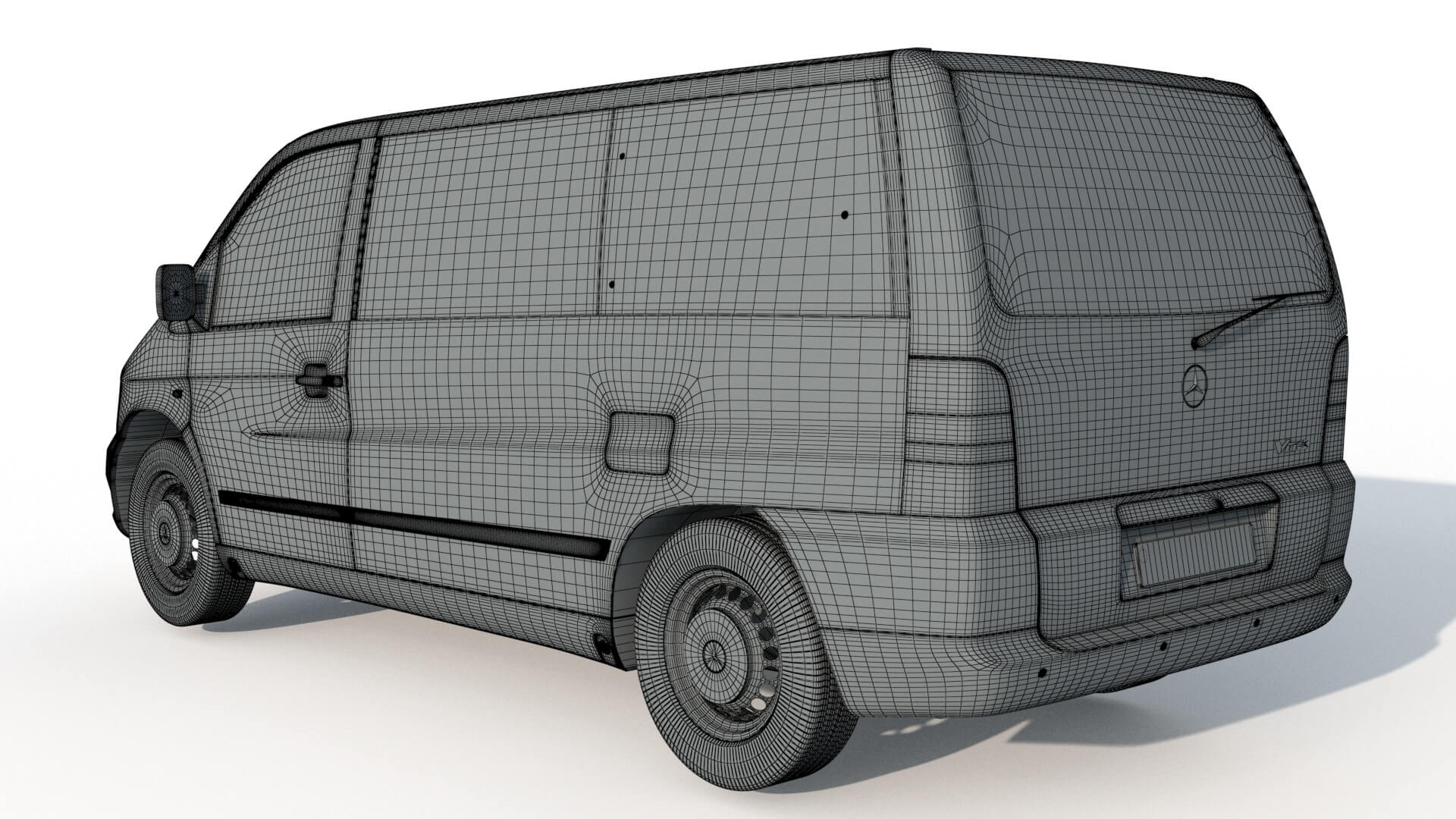 Mercedes Benz Vito - 3D Model by ferhatkose19