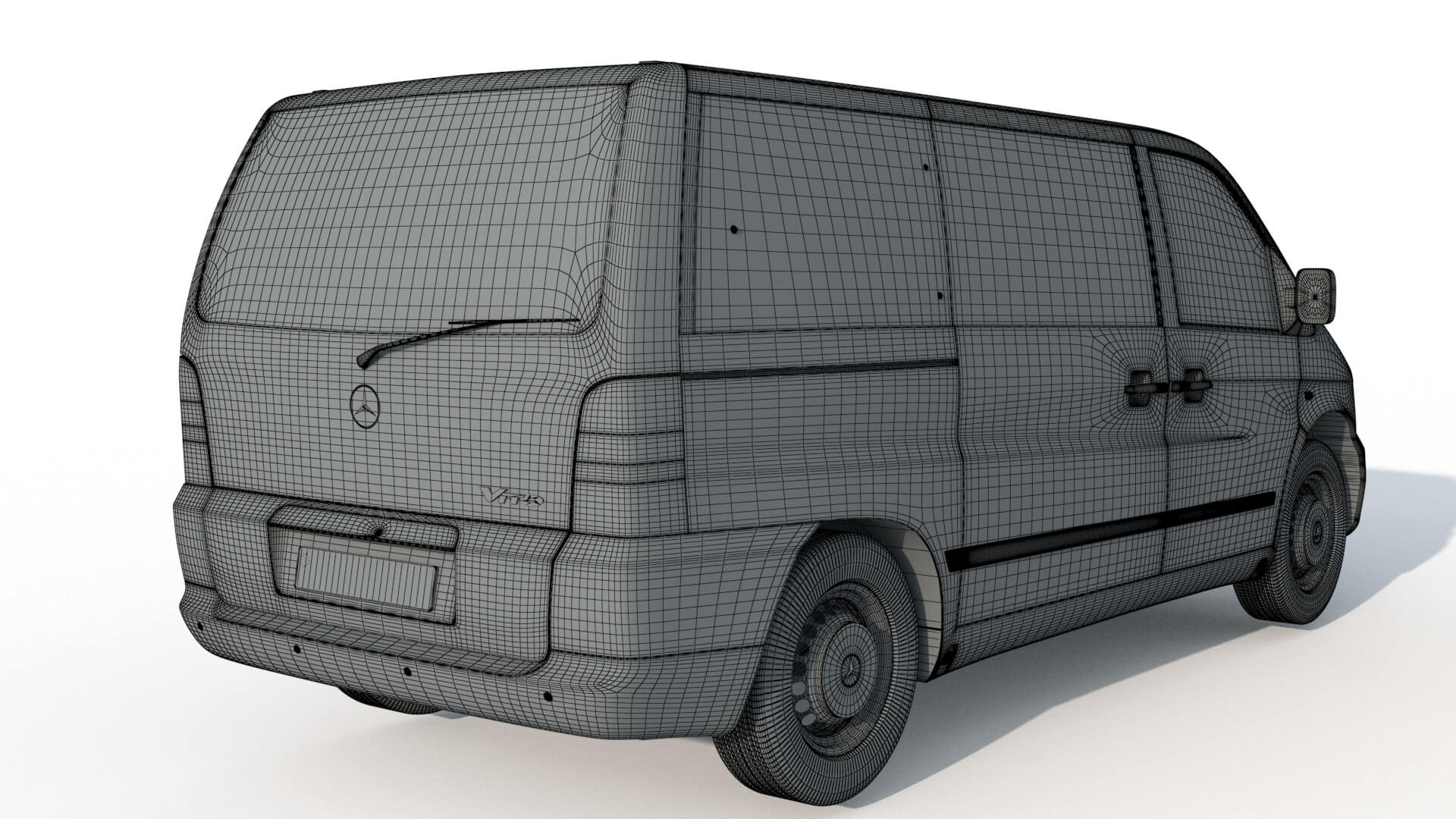 Mercedes Benz Vito - 3D Model by ferhatkose19