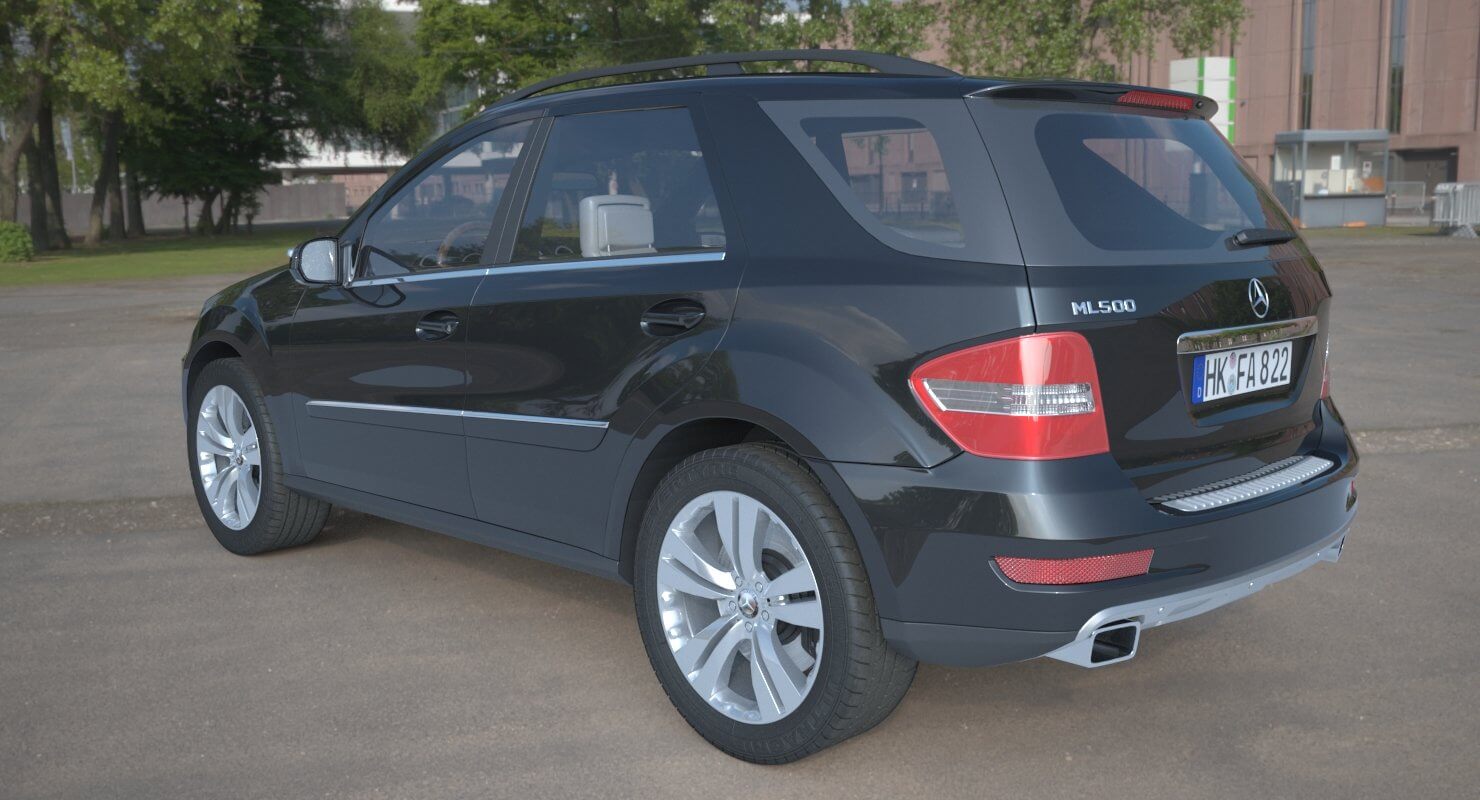 Mercedes ML500 - 3D Model by ferhatkose19
