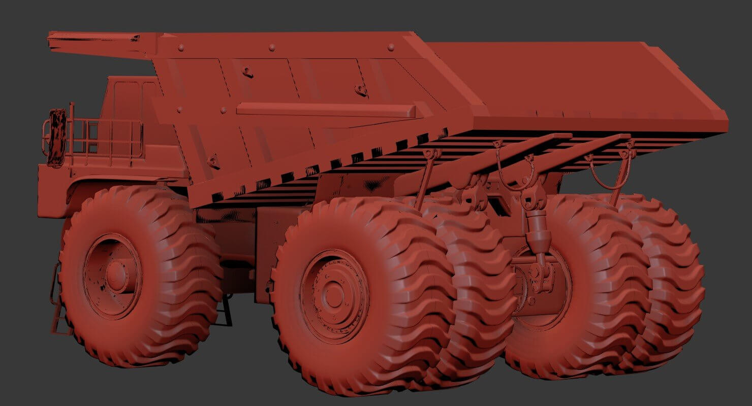 Mining Truck - 3D Model by ferhatkose19