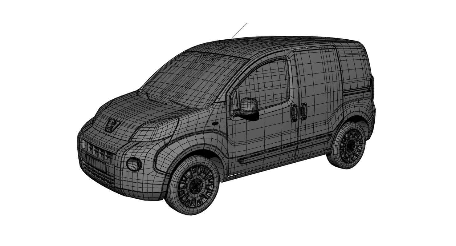 Peugeot Partner - 3D Model by ferhatkose19