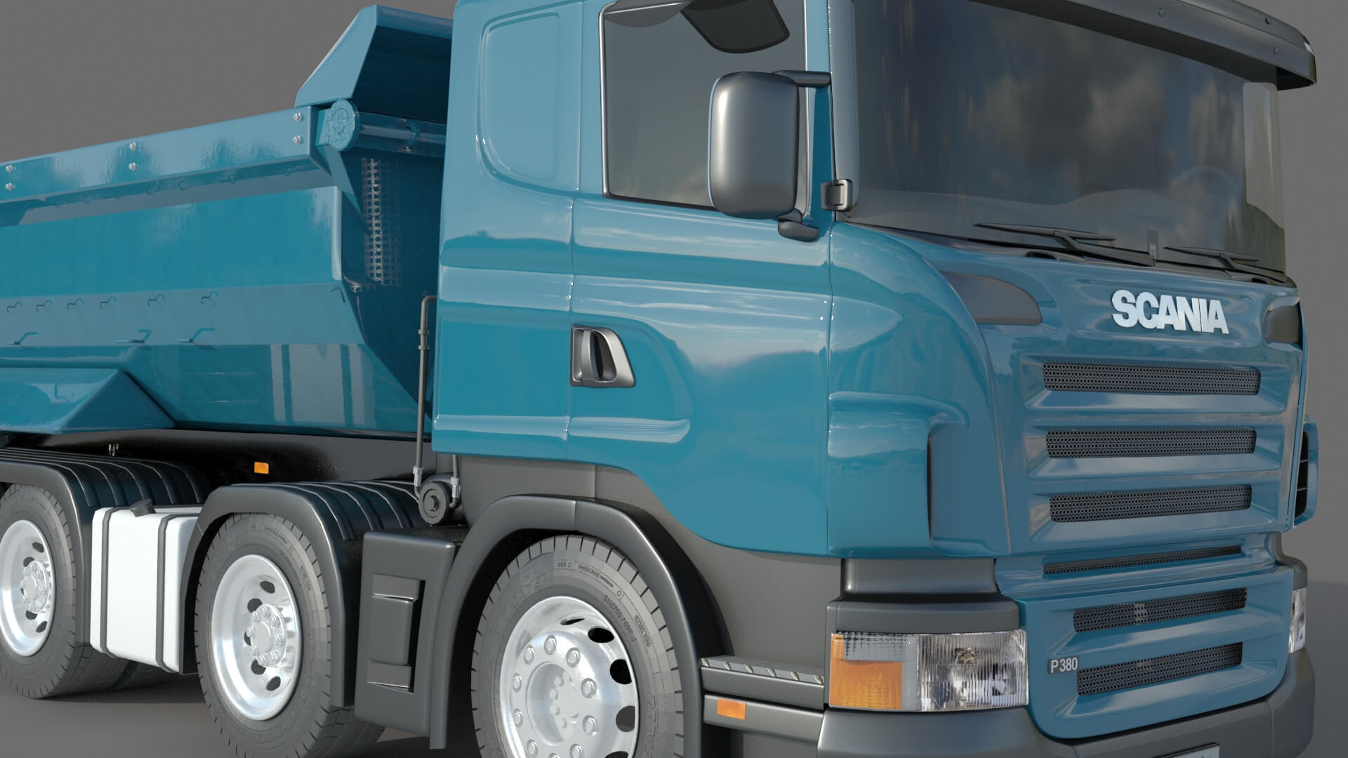 Scania P380 Truck - 3D Model by ferhatkose19