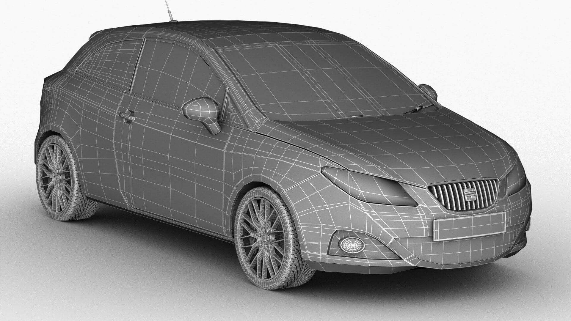 Seat Ibiza - 3D Model by ferhatkose19