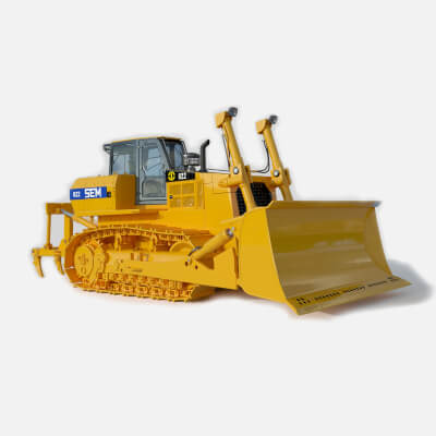 SEM 822 Track Tractor Specs - 3D Model by ferhatkose19