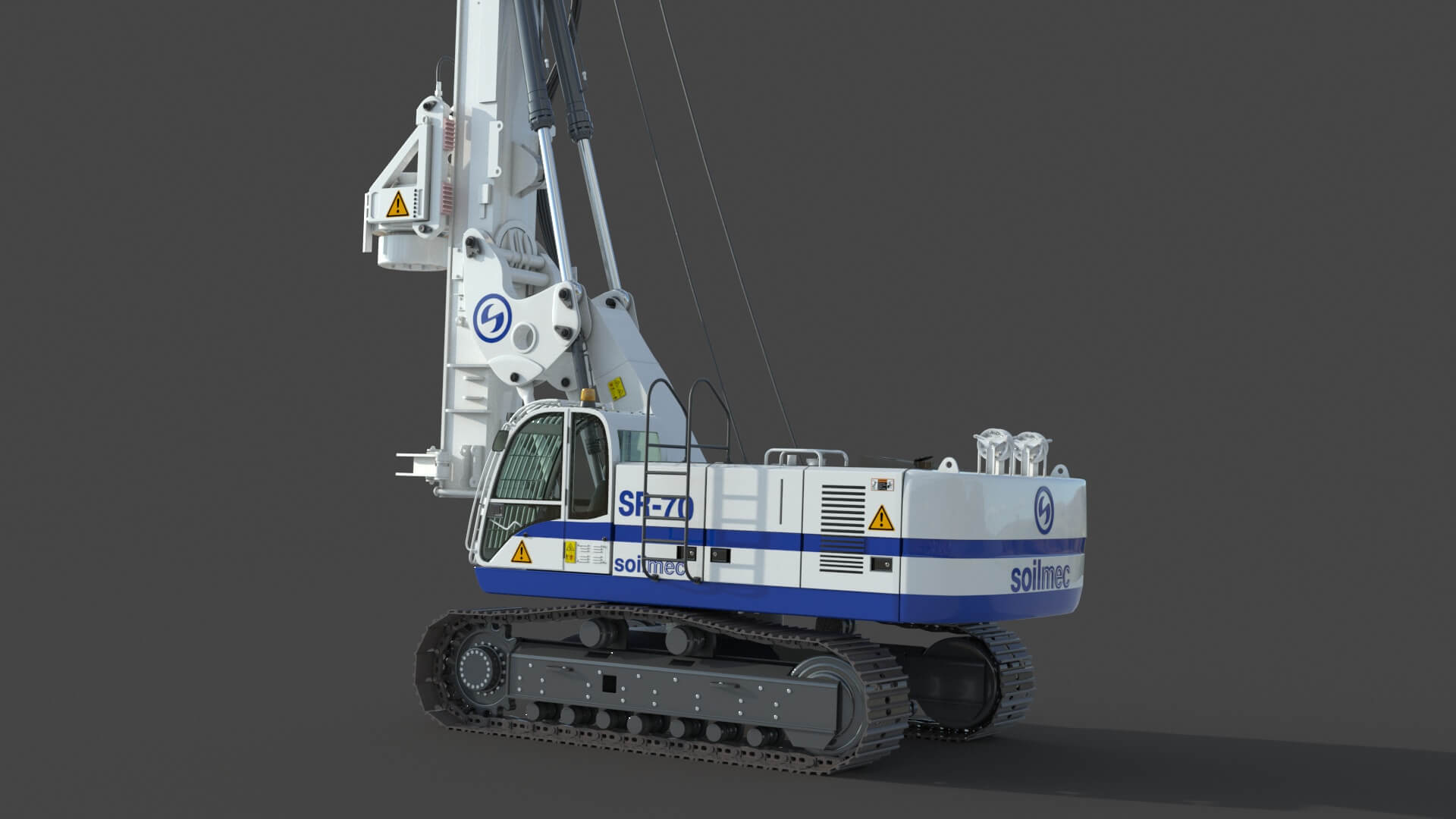 Soilmec SR 70 Drilling Rig - 3D Model by ferhatkose19