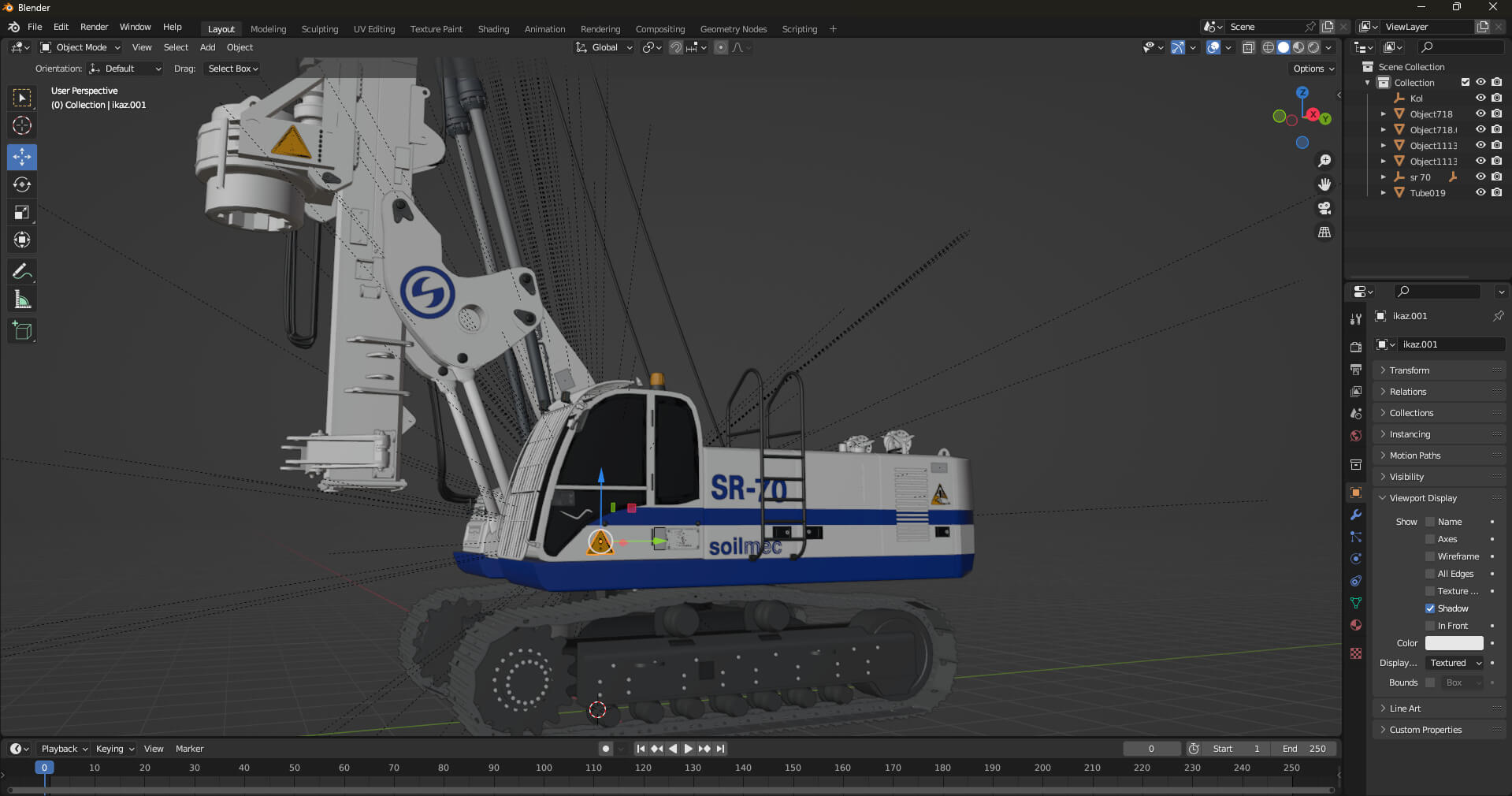 Soilmec SR 70 Drilling Rig - 3D Model by ferhatkose19