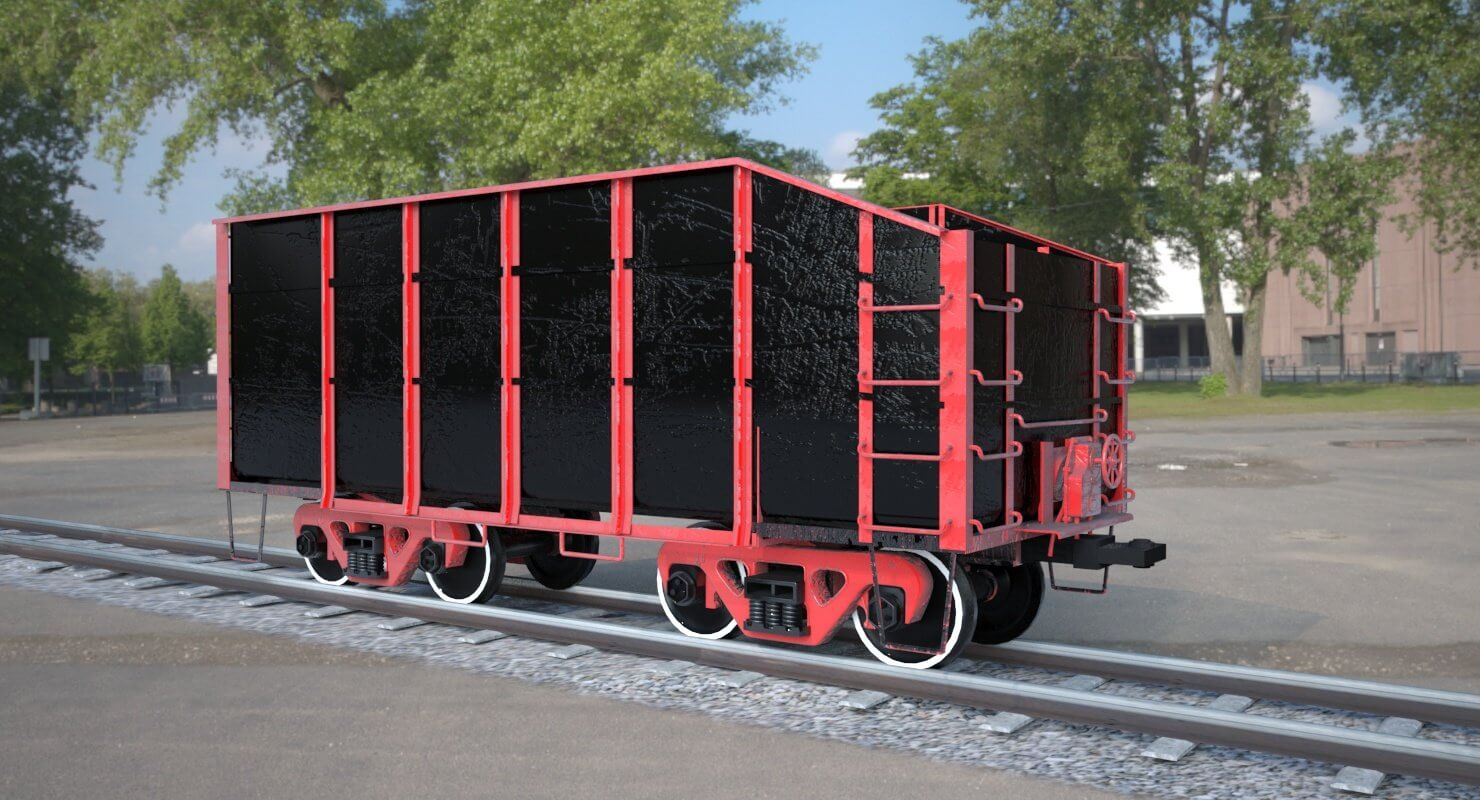 Steam Locomotive - 3D Model by ferhatkose19