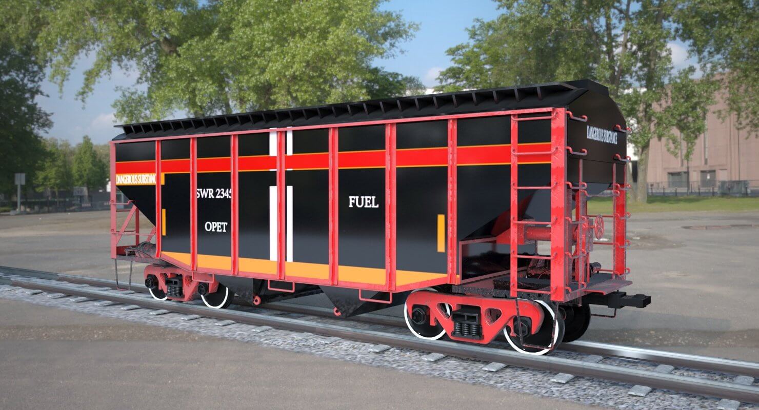 Steam Locomotive - 3D Model by ferhatkose19