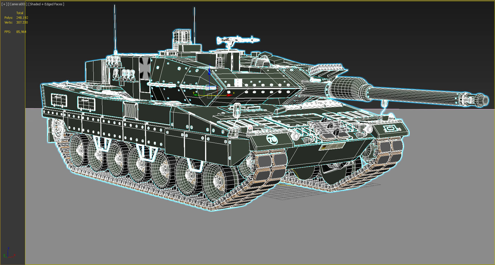 Tank Leopard 2A6 - 3D Model by ferhatkose19