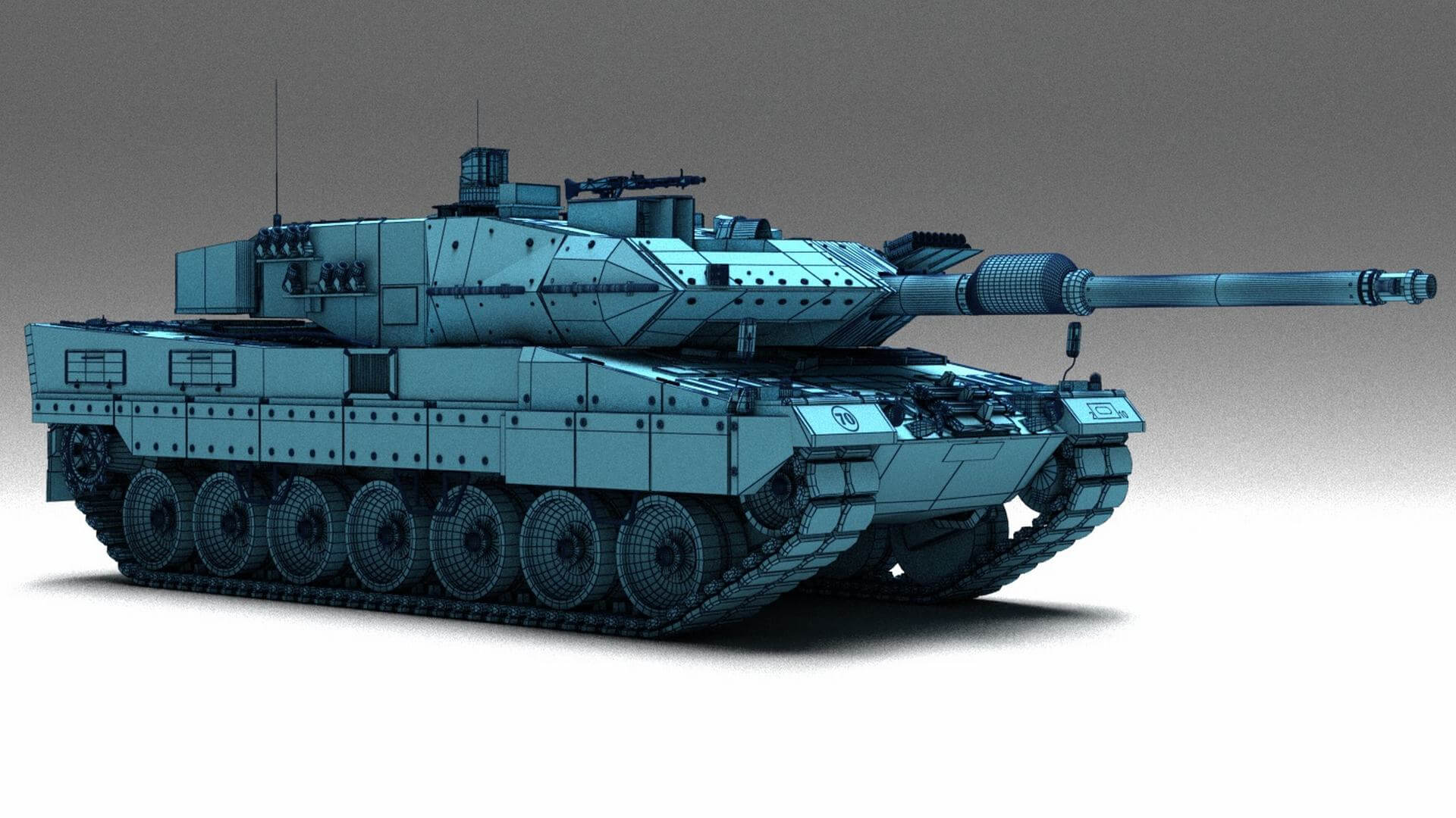 Tank Leopard 2A6 - 3D Model by ferhatkose19
