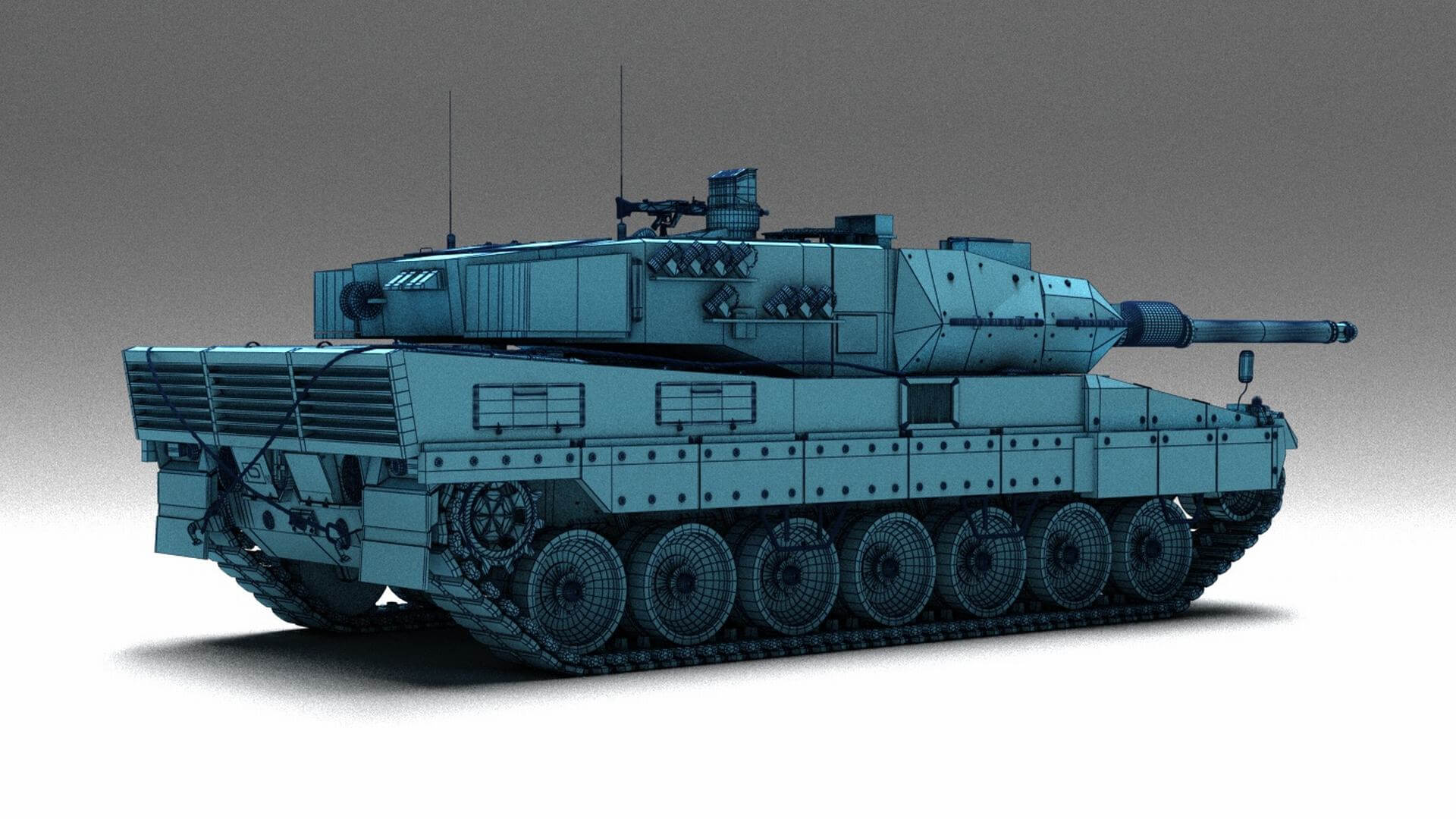 Tank Leopard 2A6 - 3D Model by ferhatkose19