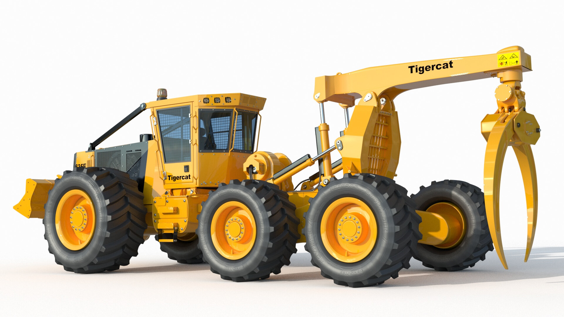 Tigercat Skidder Forestry Loader 635E - 3D Model by ferhatkose19