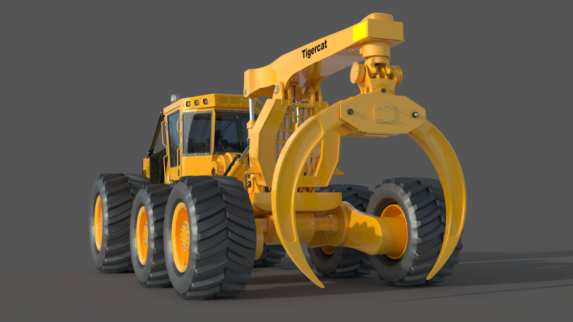 Tigercat Skidder Forestry Loader 635E - 3D Model by ferhatkose19