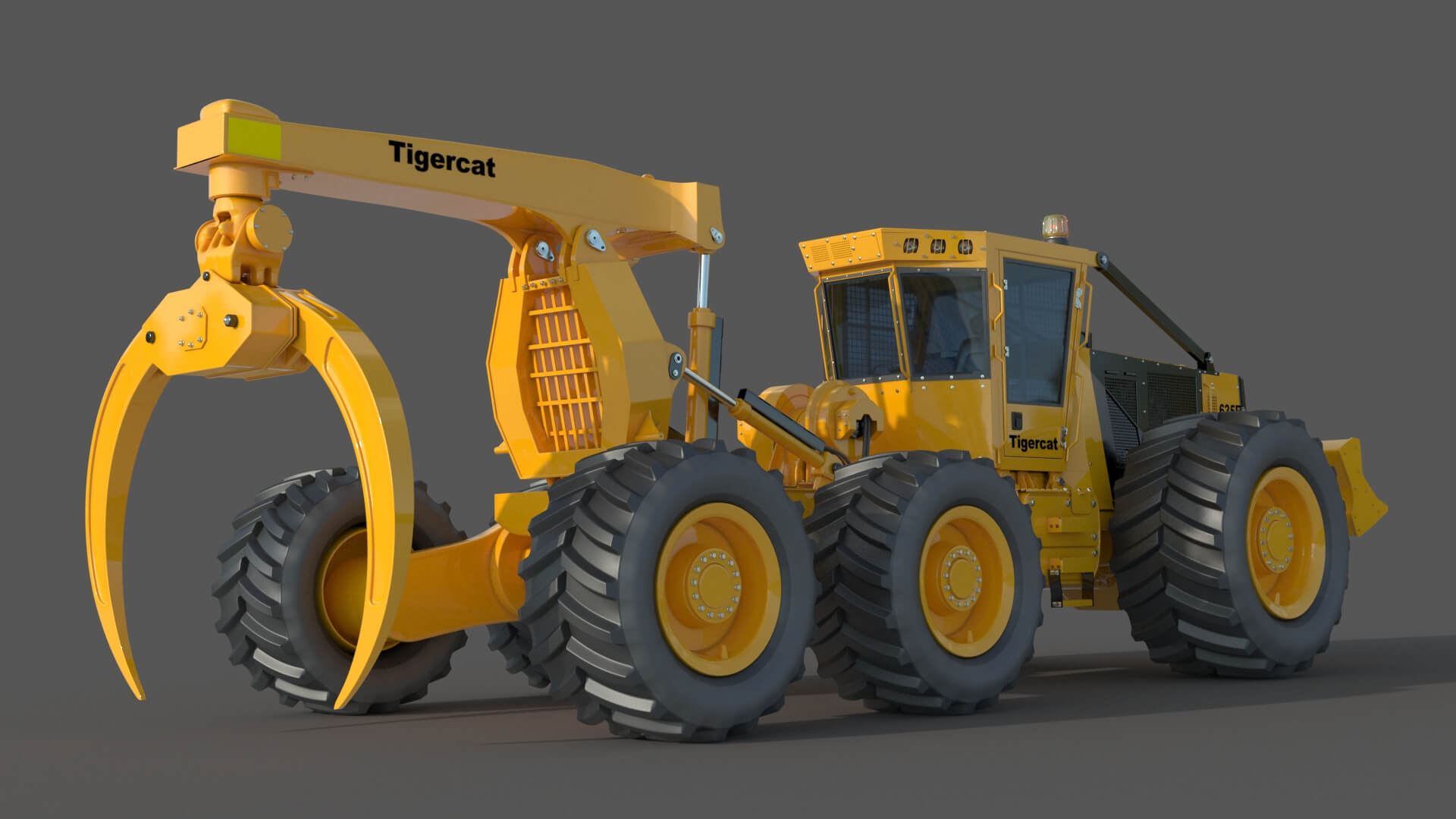 Tigercat Skidder Forestry Loader 635E - 3D Model by ferhatkose19