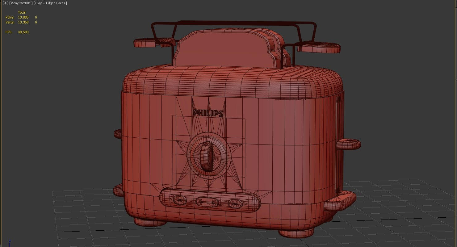 Toaster - 3D Model by ferhatkose19