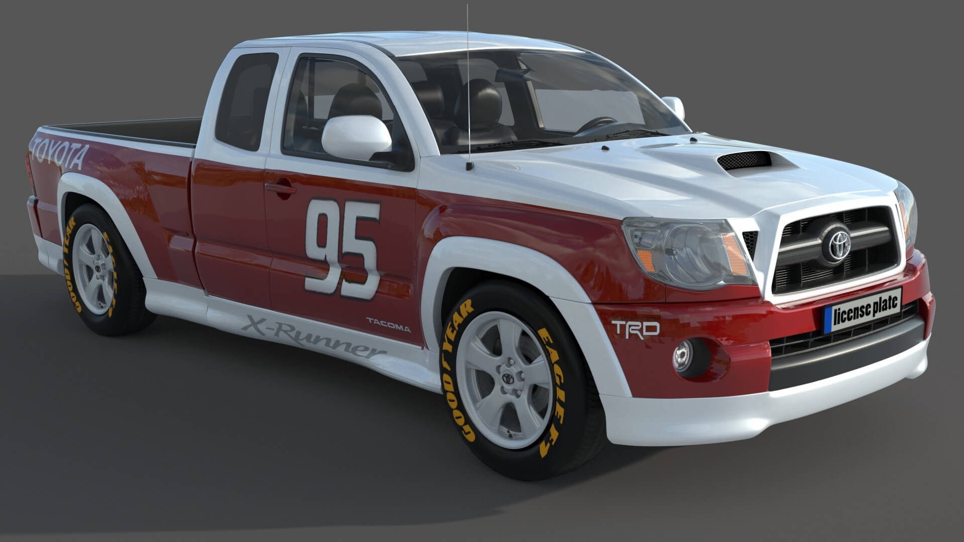 Toyota Tacoma XRunner TRD 2012 - 3D Model by ferhatkose19