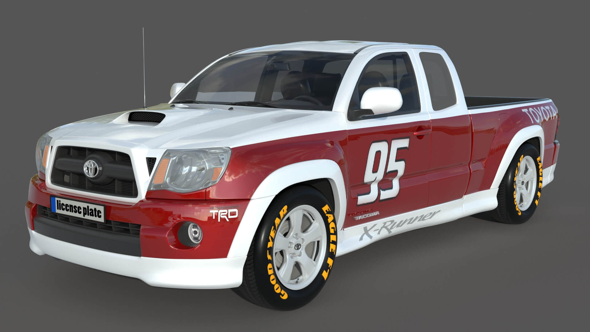 Toyota Tacoma XRunner TRD 2012 - 3D Model by ferhatkose19