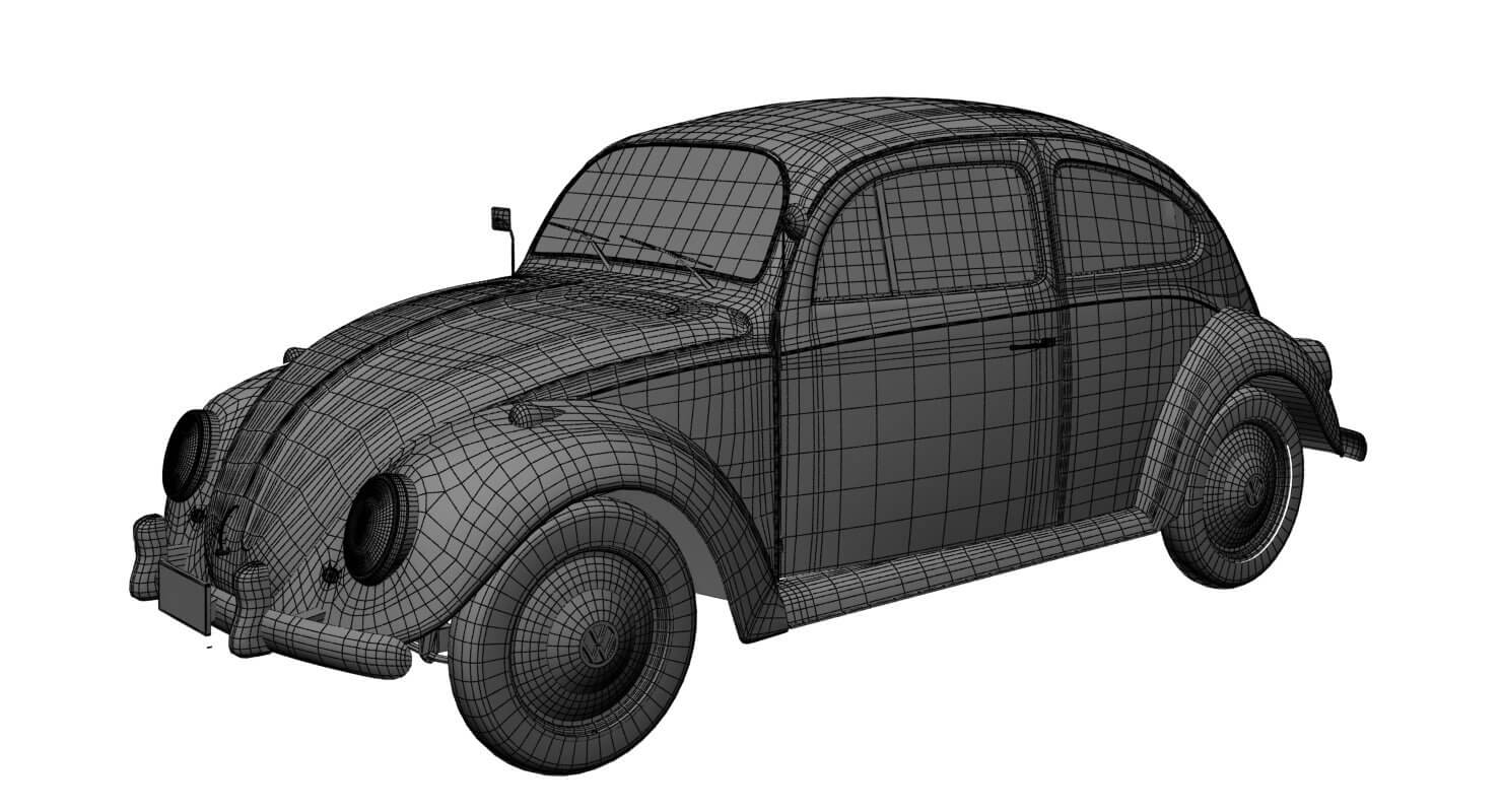 Volkswagen Beetle - 3D Model by ferhatkose19