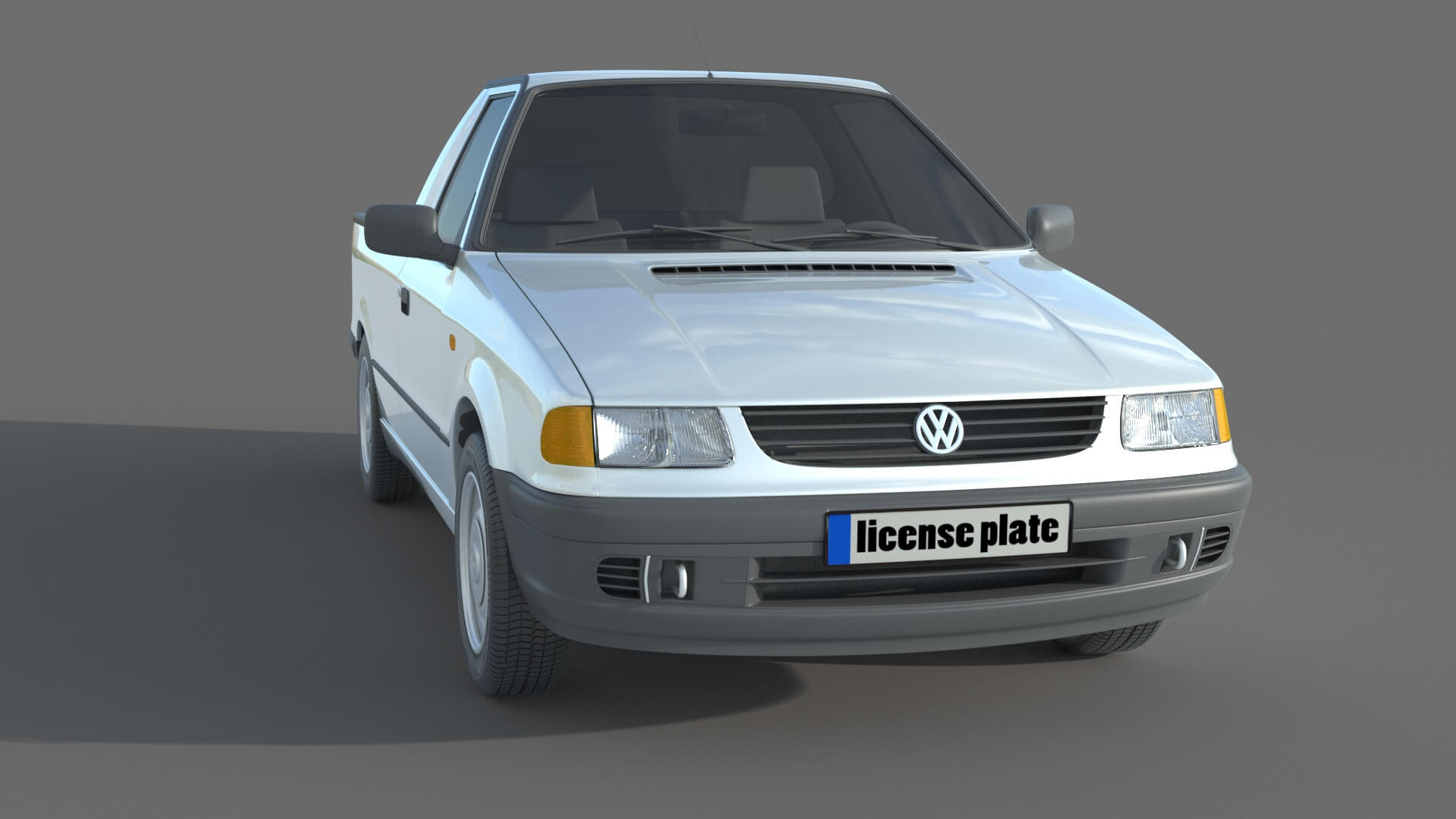Volkswagen Caddy Pickup MK2 - 3D Model by ferhatkose19
