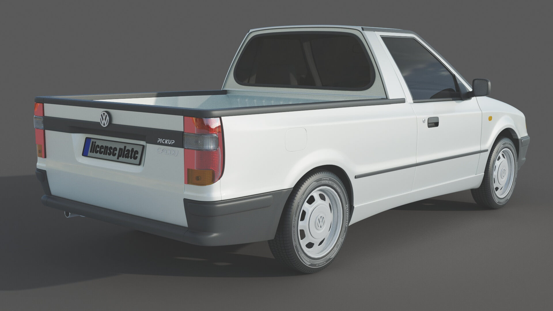 Volkswagen Caddy Pickup MK2 - 3D Model by ferhatkose19