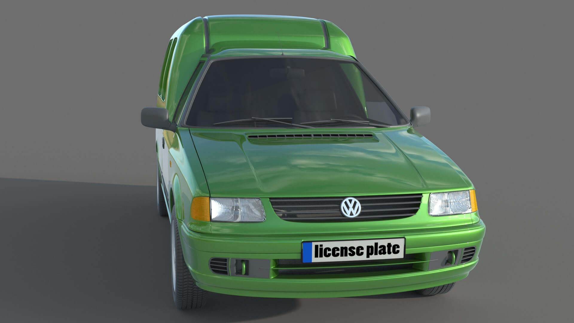 Volkswagen Caddy Van MK2 - 3D Model by ferhatkose19