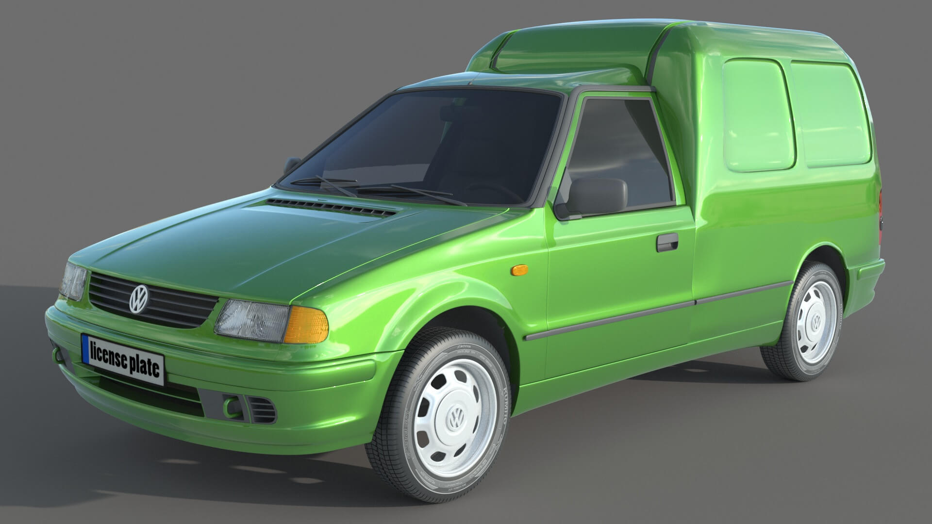 Volkswagen Caddy Van MK2 - 3D Model by ferhatkose19