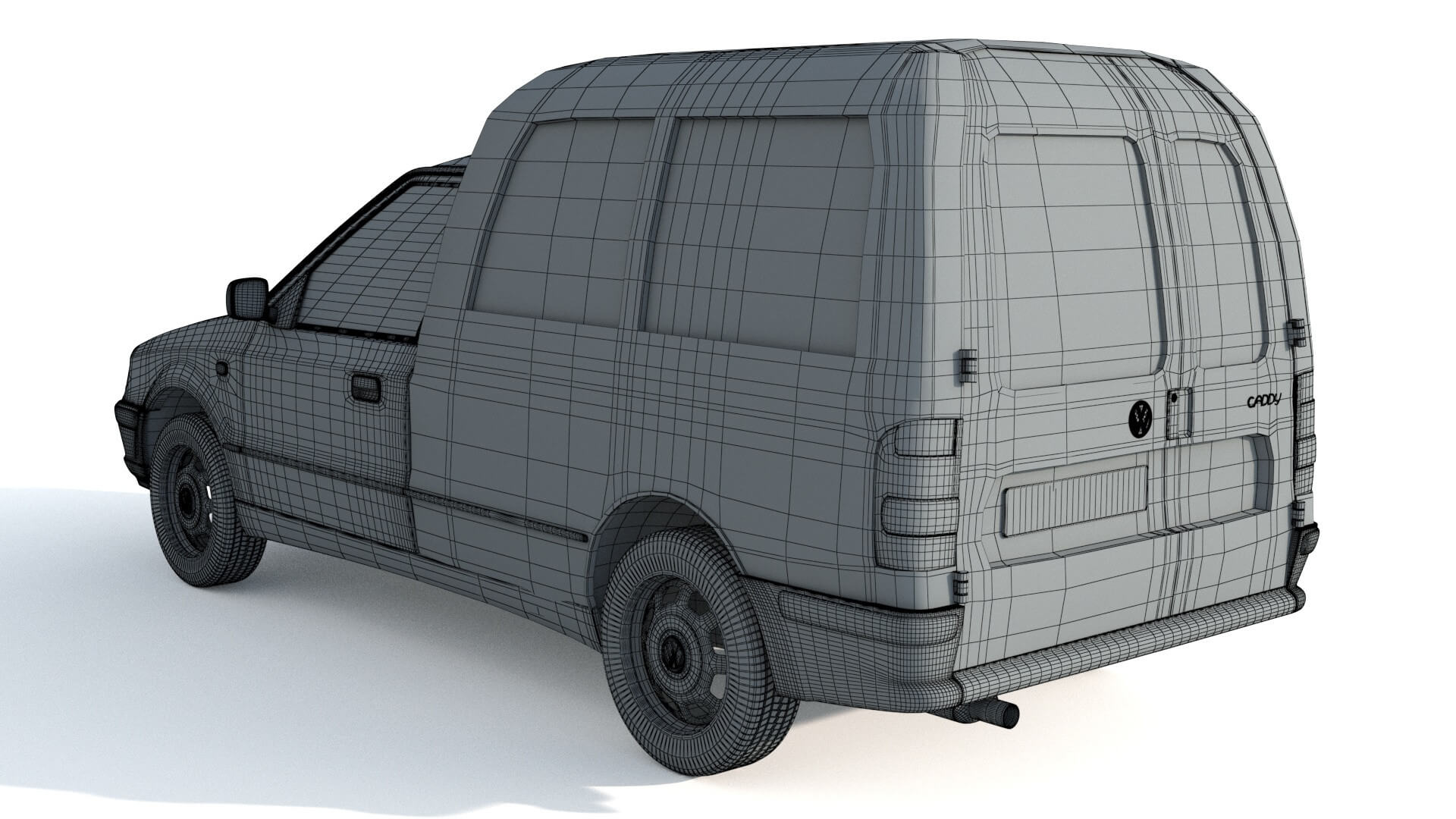 Volkswagen Caddy Van MK2 - 3D Model by ferhatkose19