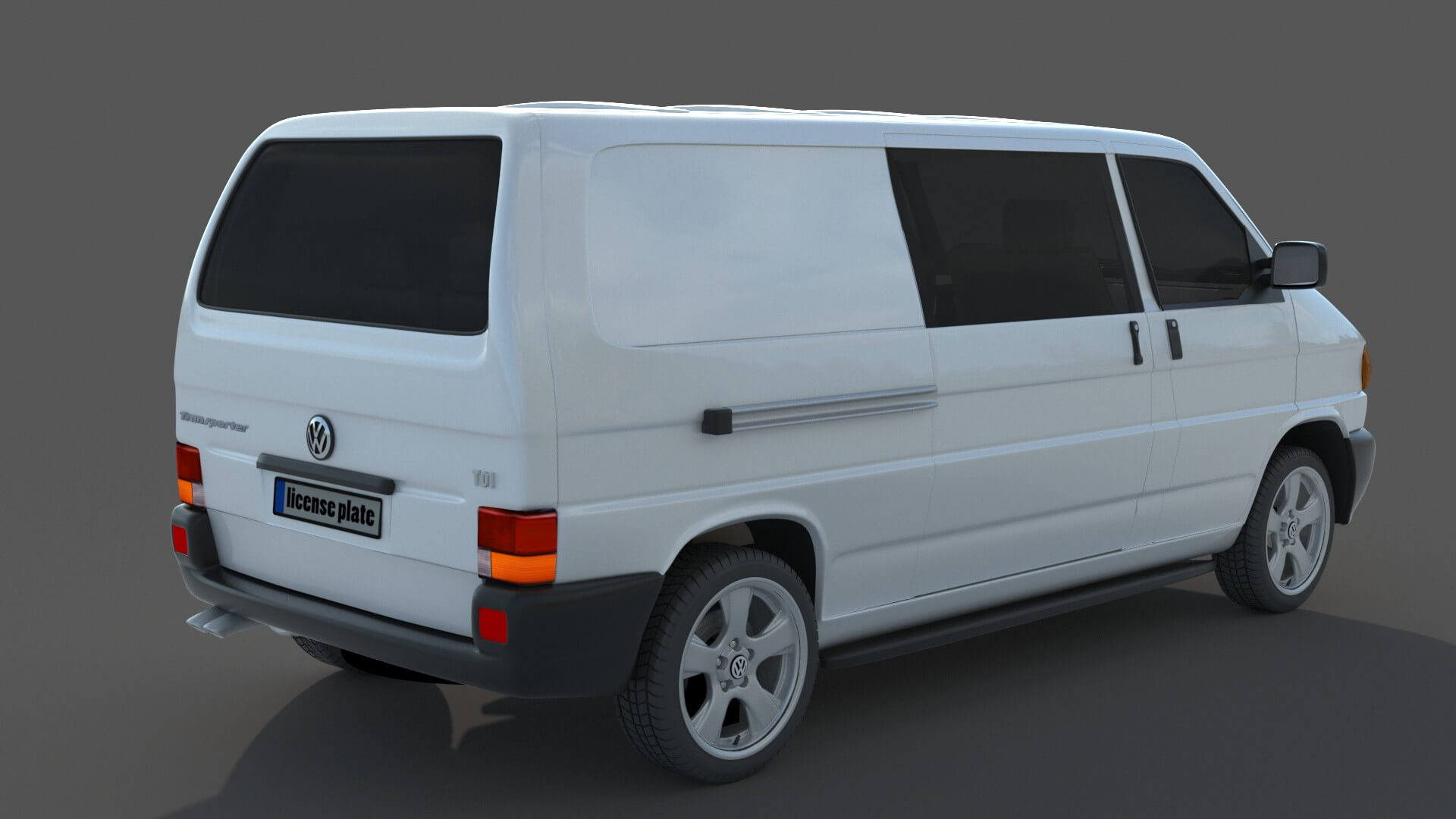 Volkswagen Transporter 2.0 TDI - 3D Model by ferhatkose19